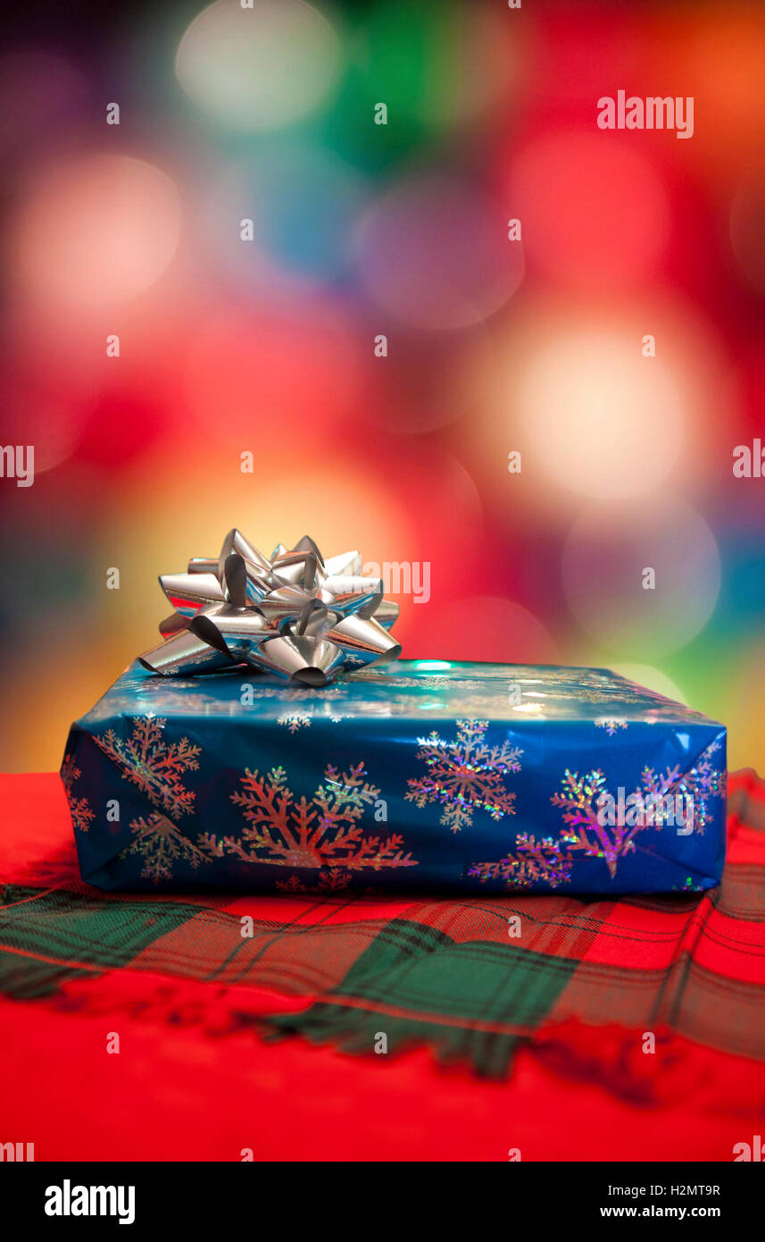 Christmas tree with silver bulbs hi-res stock photography and images ...
