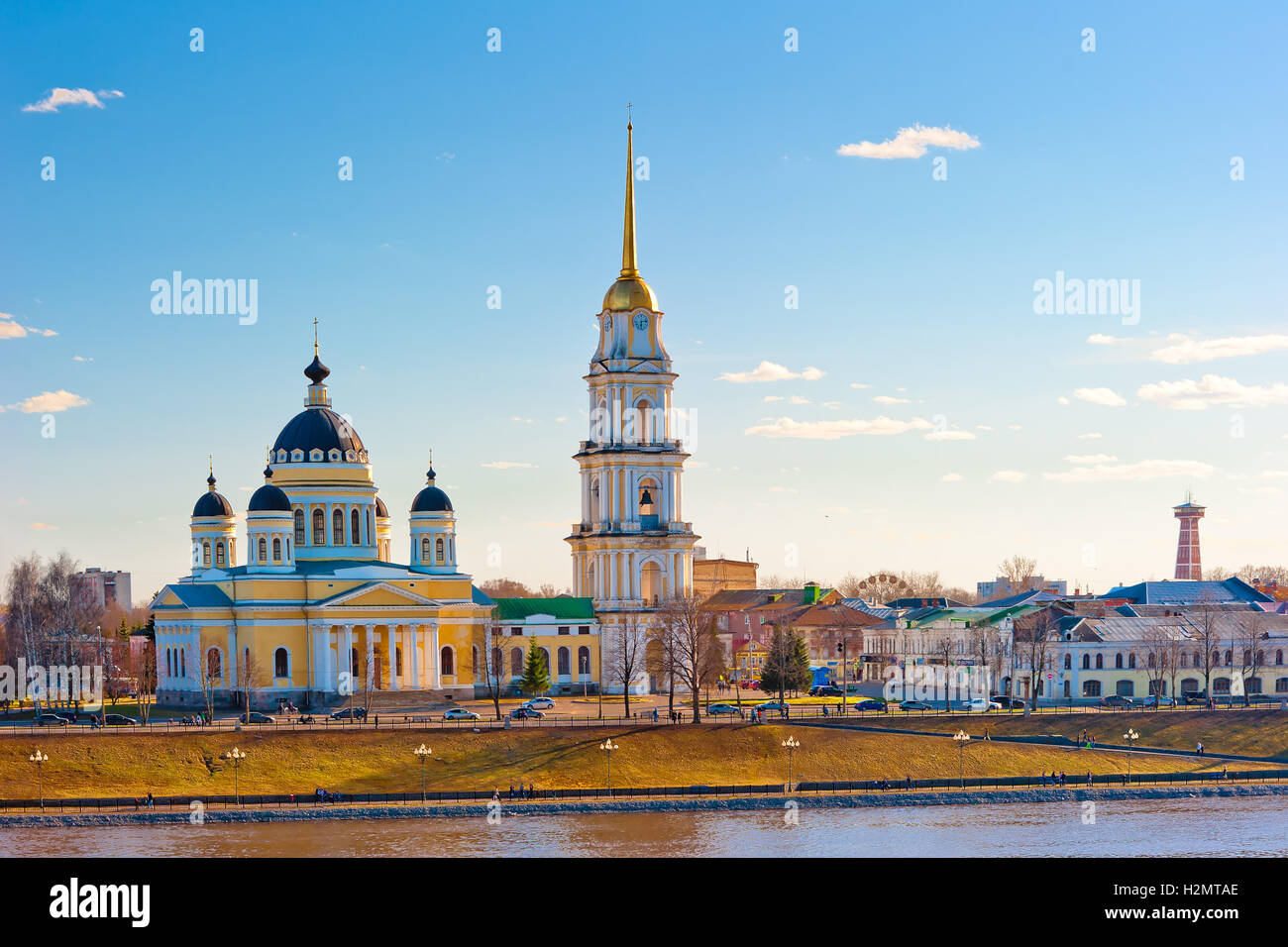 beautiful view of the city's architecture Rybinsk, RUSSIA Stock Photo ...