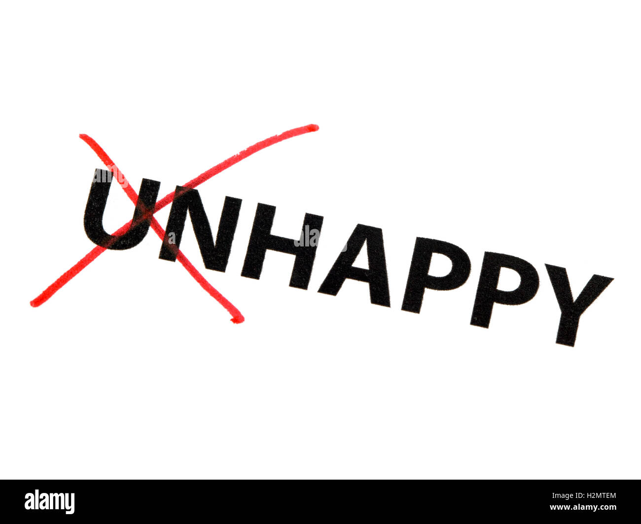 Unhappy change to happy Stock Photo - Alamy
