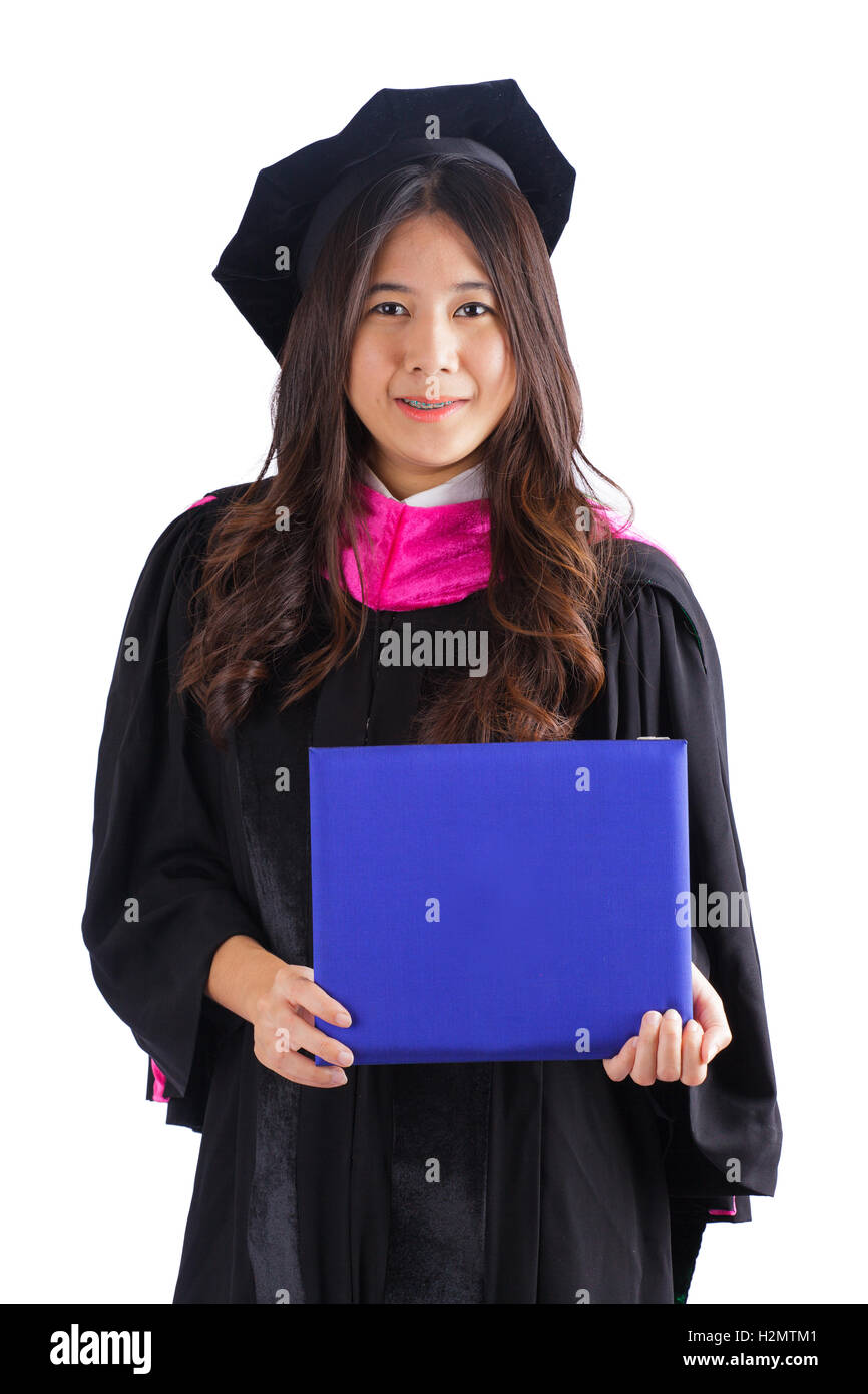 Female college graduate Stock Photo - Alamy