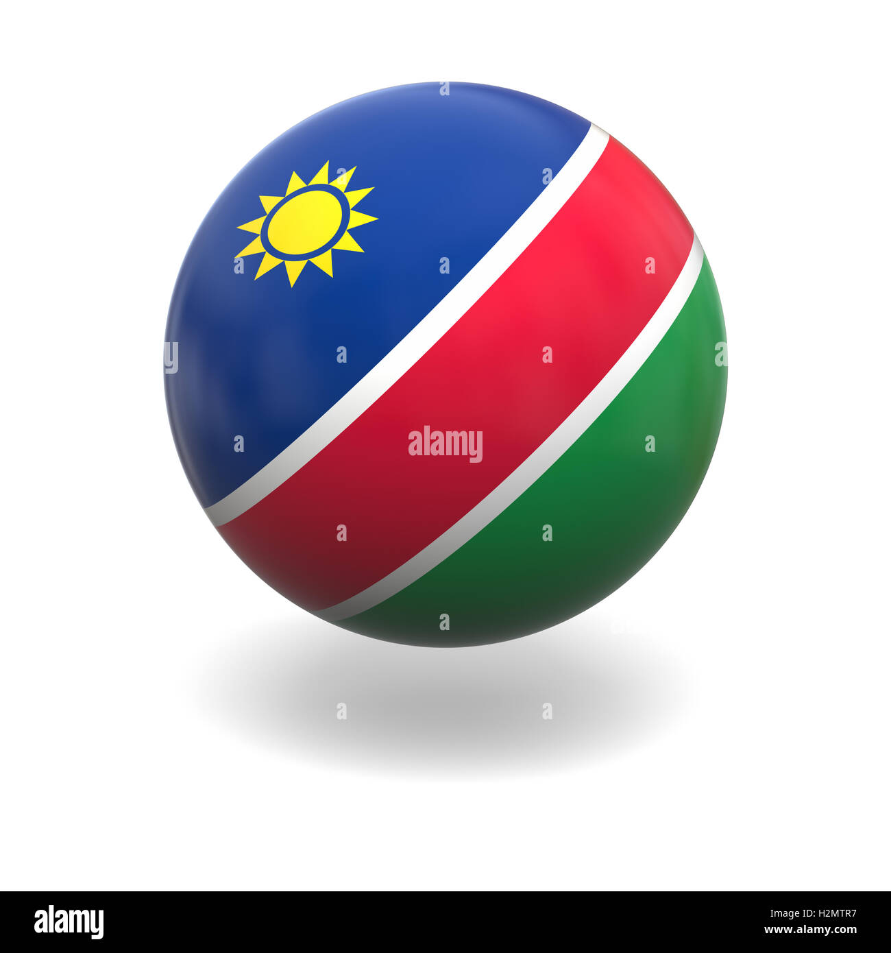 Namibia 3d flag hi-res stock photography and images - Alamy
