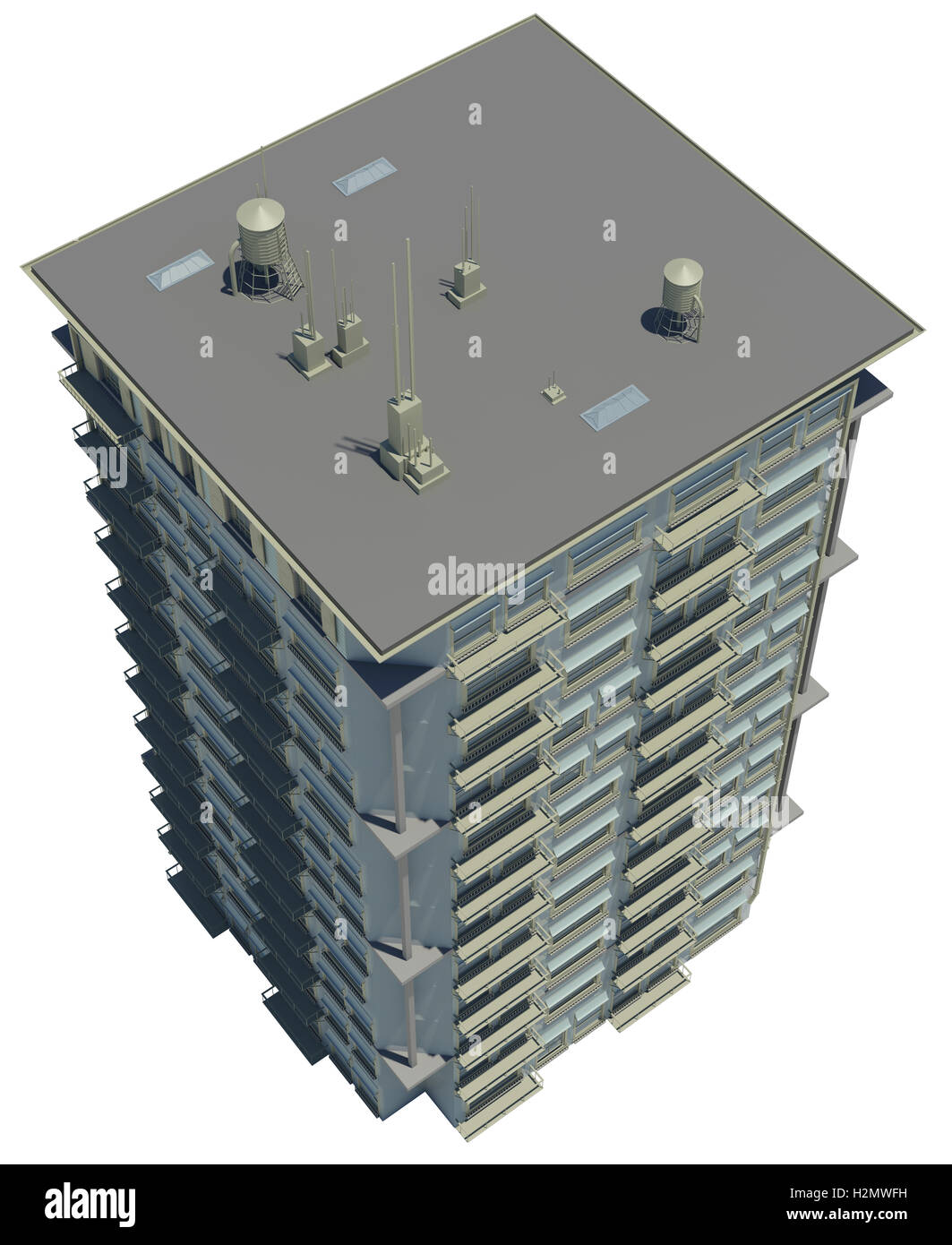 Highly detailed building Stock Photo - Alamy