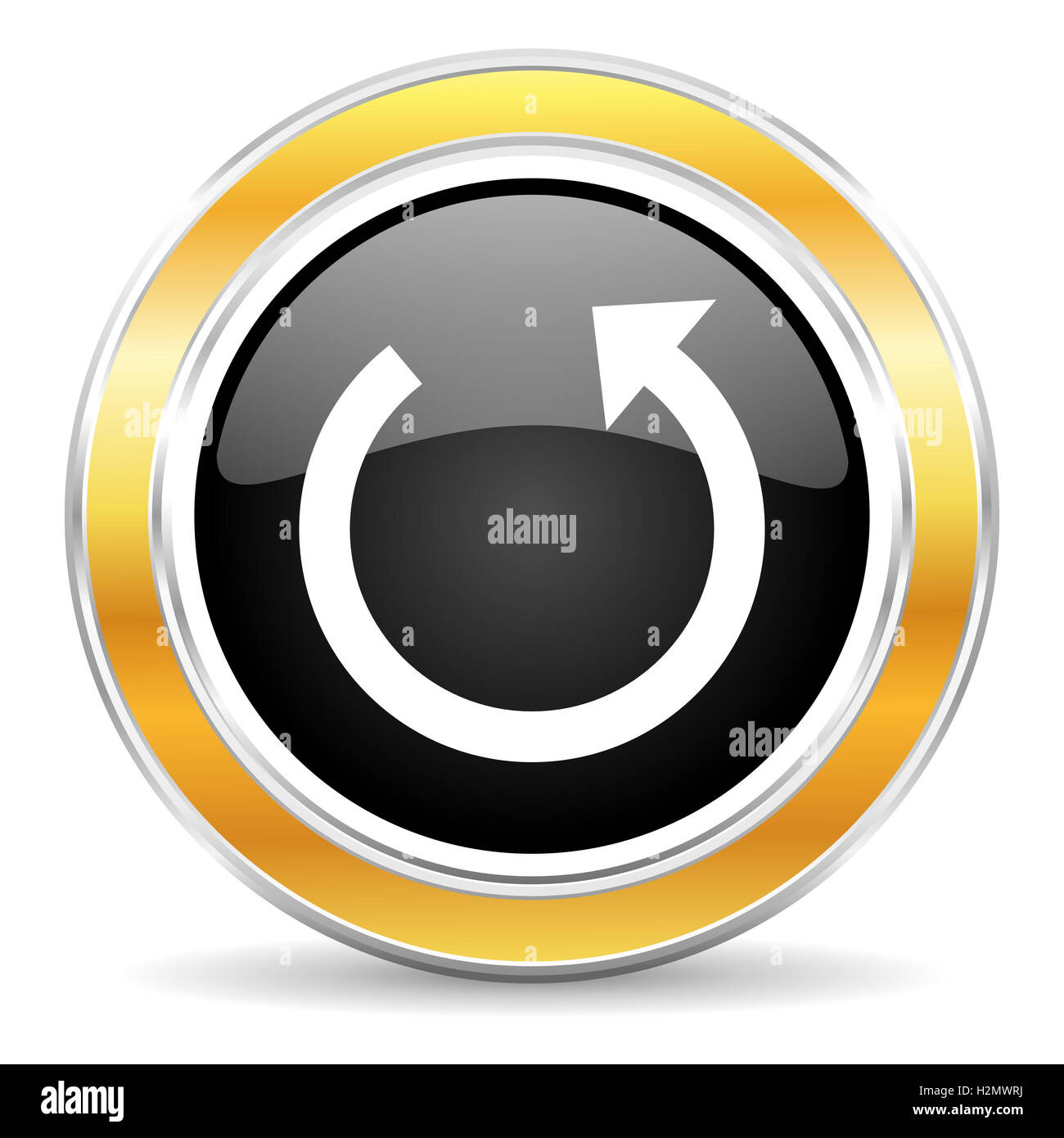 Rotate button hi-res stock photography and images - Alamy
