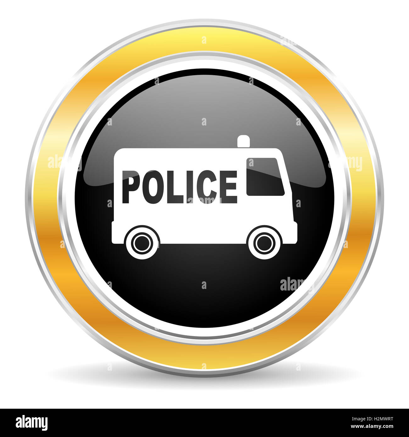 Police car abstract hi-res stock photography and images - Alamy