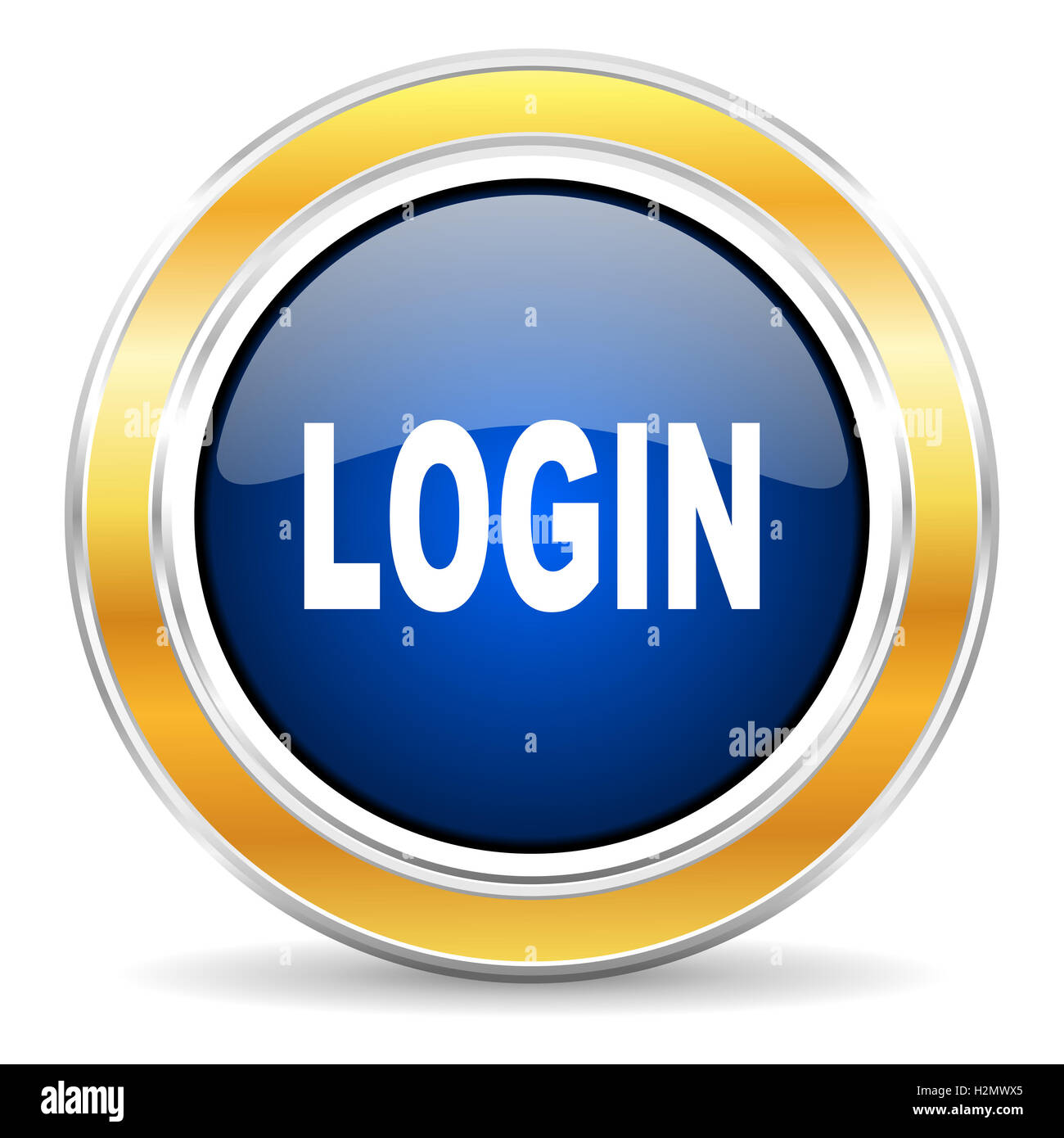 Log in icon hi-res stock photography and images - Alamy