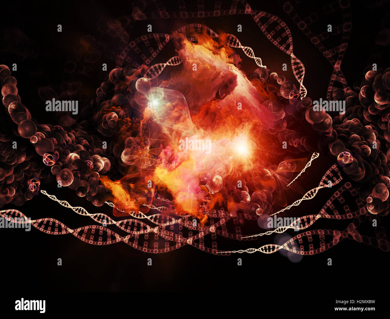 Inner Life of DNA Stock Photo - Alamy