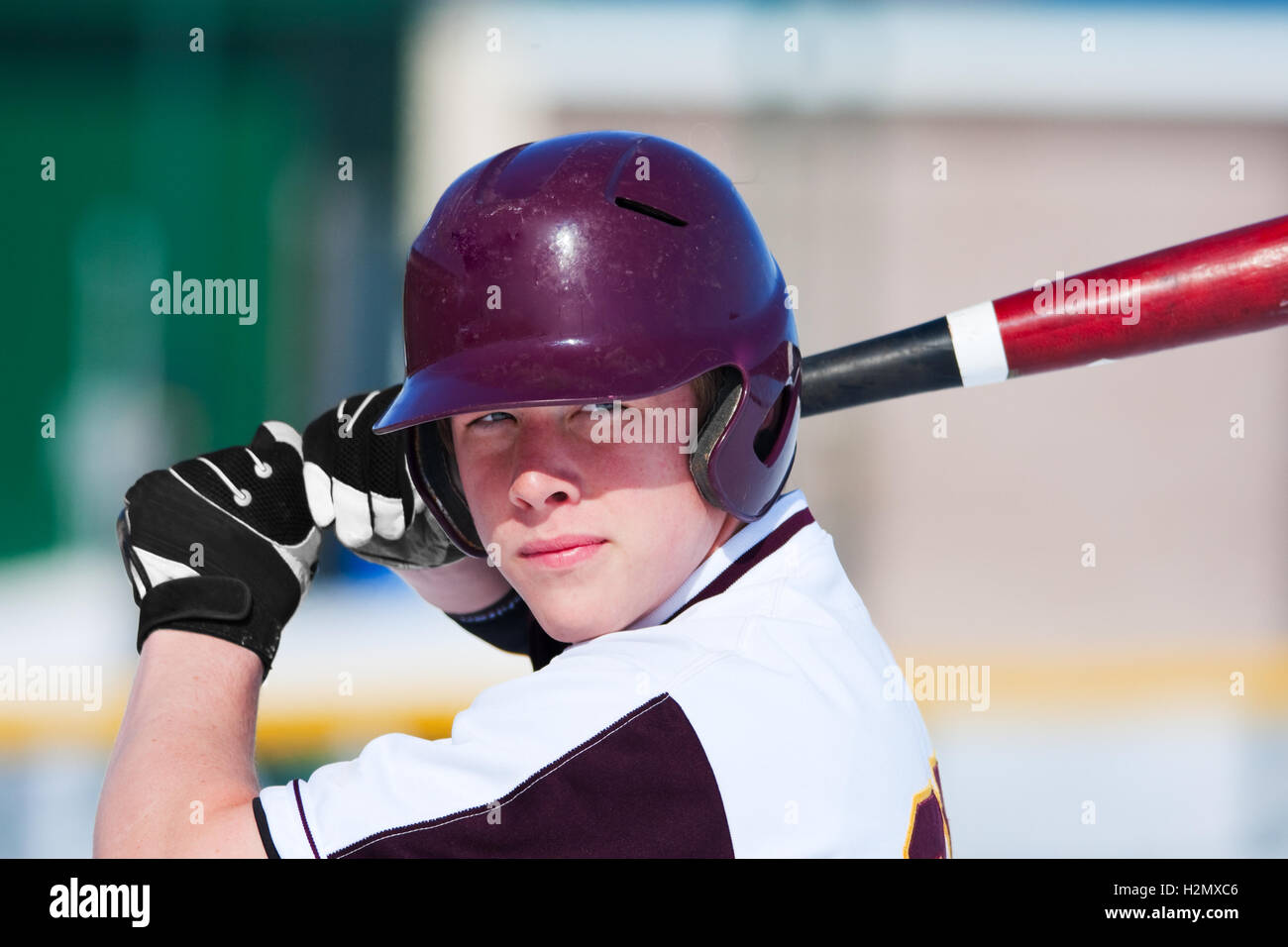 Male batter hi-res stock photography and images - Alamy