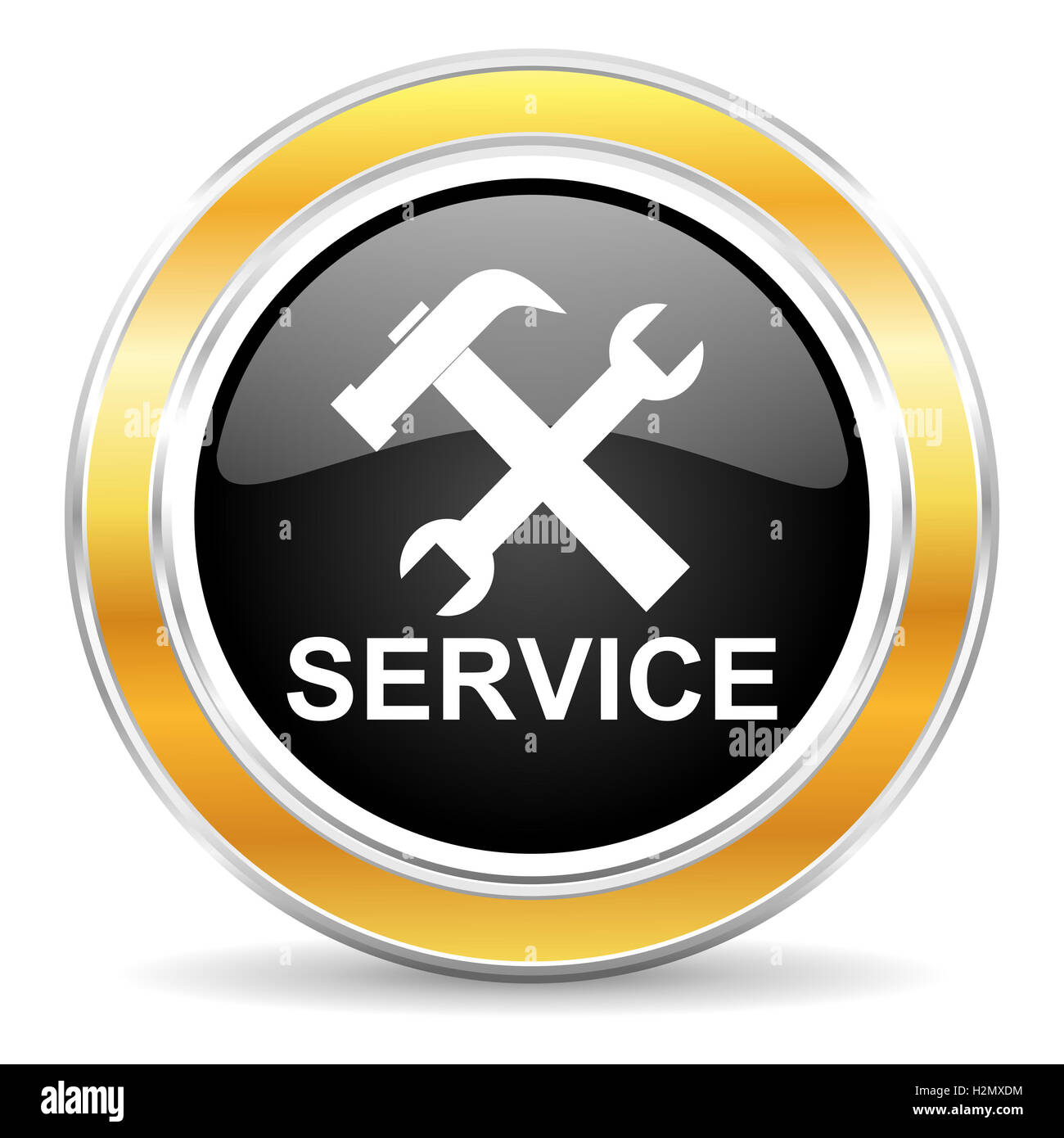 Service symbol hi-res stock photography and images - Alamy