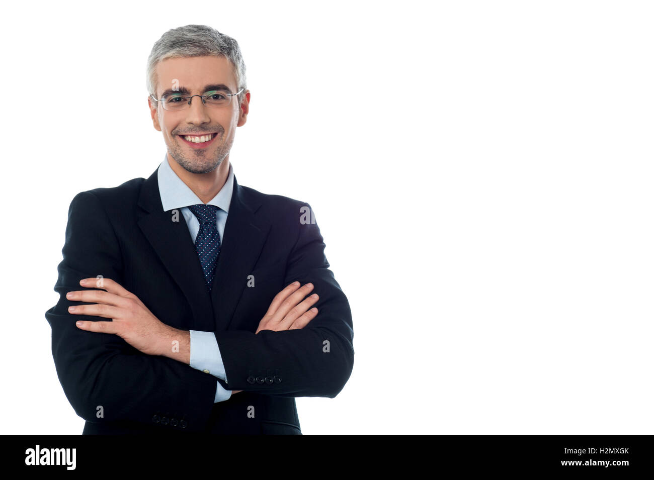 Handsome senior man arms Cut Out Stock Images & Pictures - Alamy