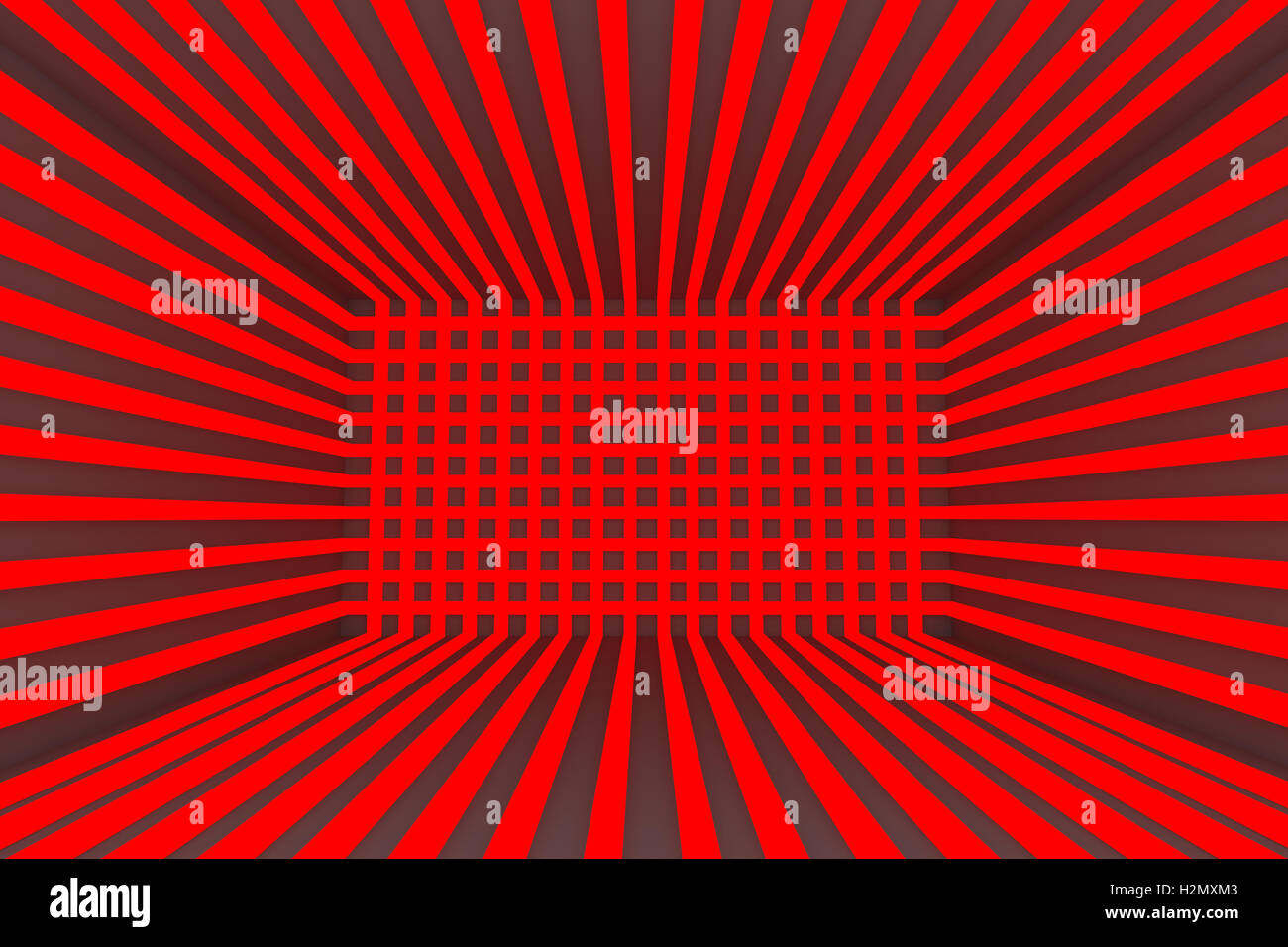 empty room with red laser Stock Photo - Alamy