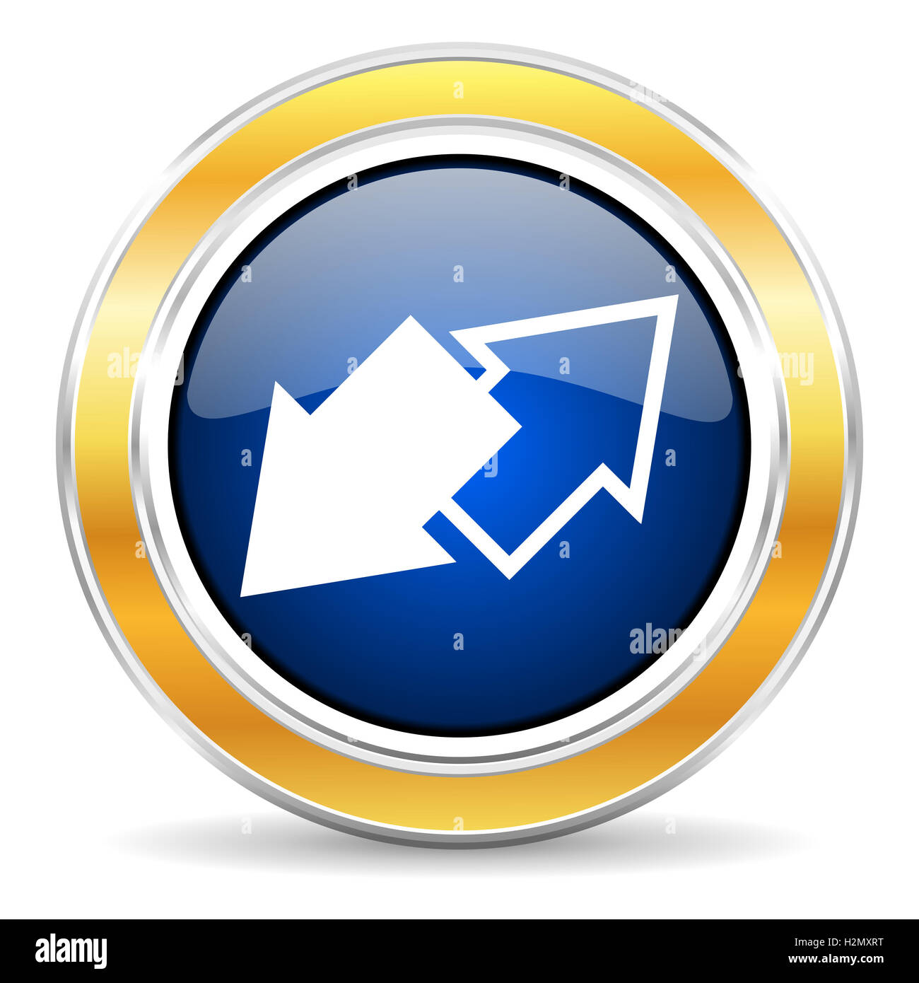 Exchange icon hi-res stock photography and images - Alamy