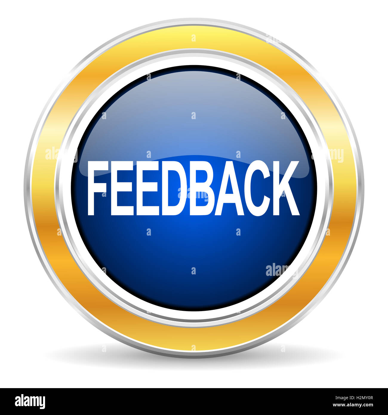 Customer service feedback survey icon Cut Out Stock Images & Pictures ...