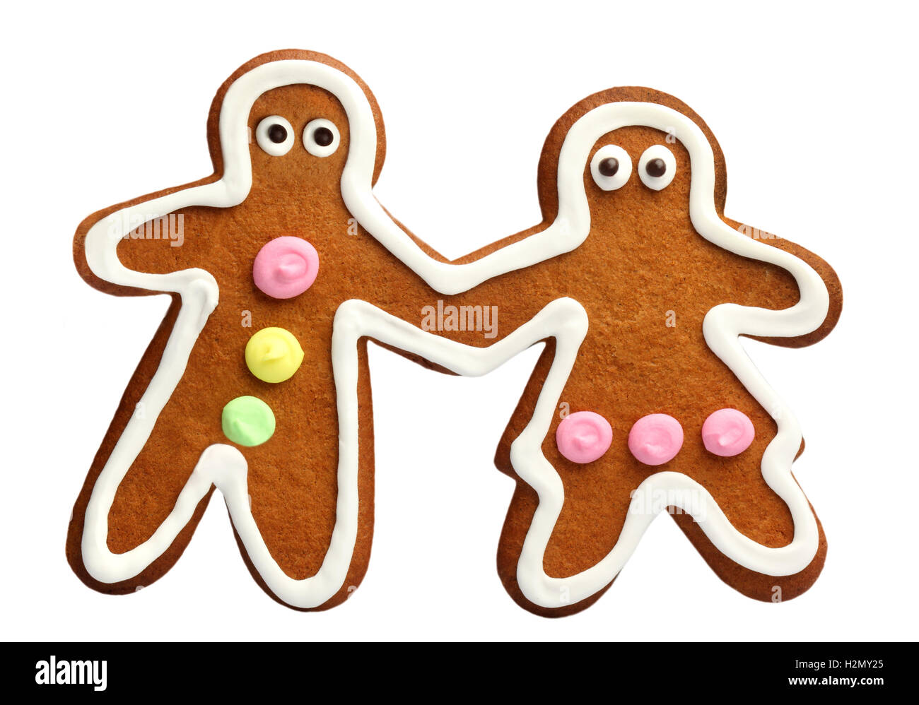 Couple gingerbread hi-res stock photography and images - Alamy