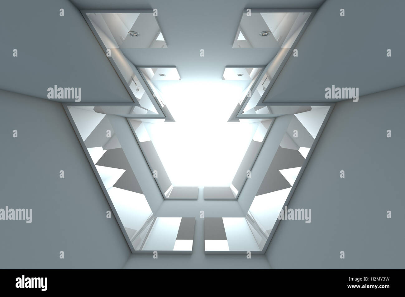 Abstract Empty Room Stock Photo - Alamy