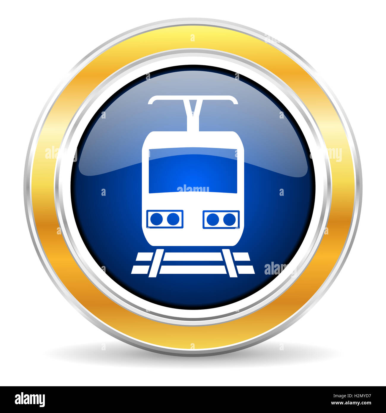 The golden train Cut Out Stock Images & Pictures - Alamy