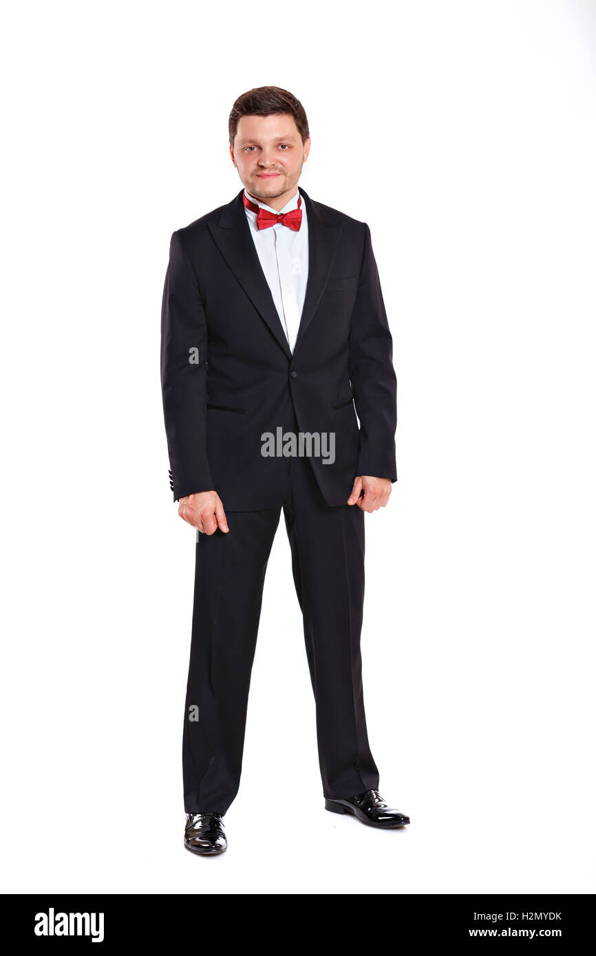 Men in full suit Stock Photo - Alamy