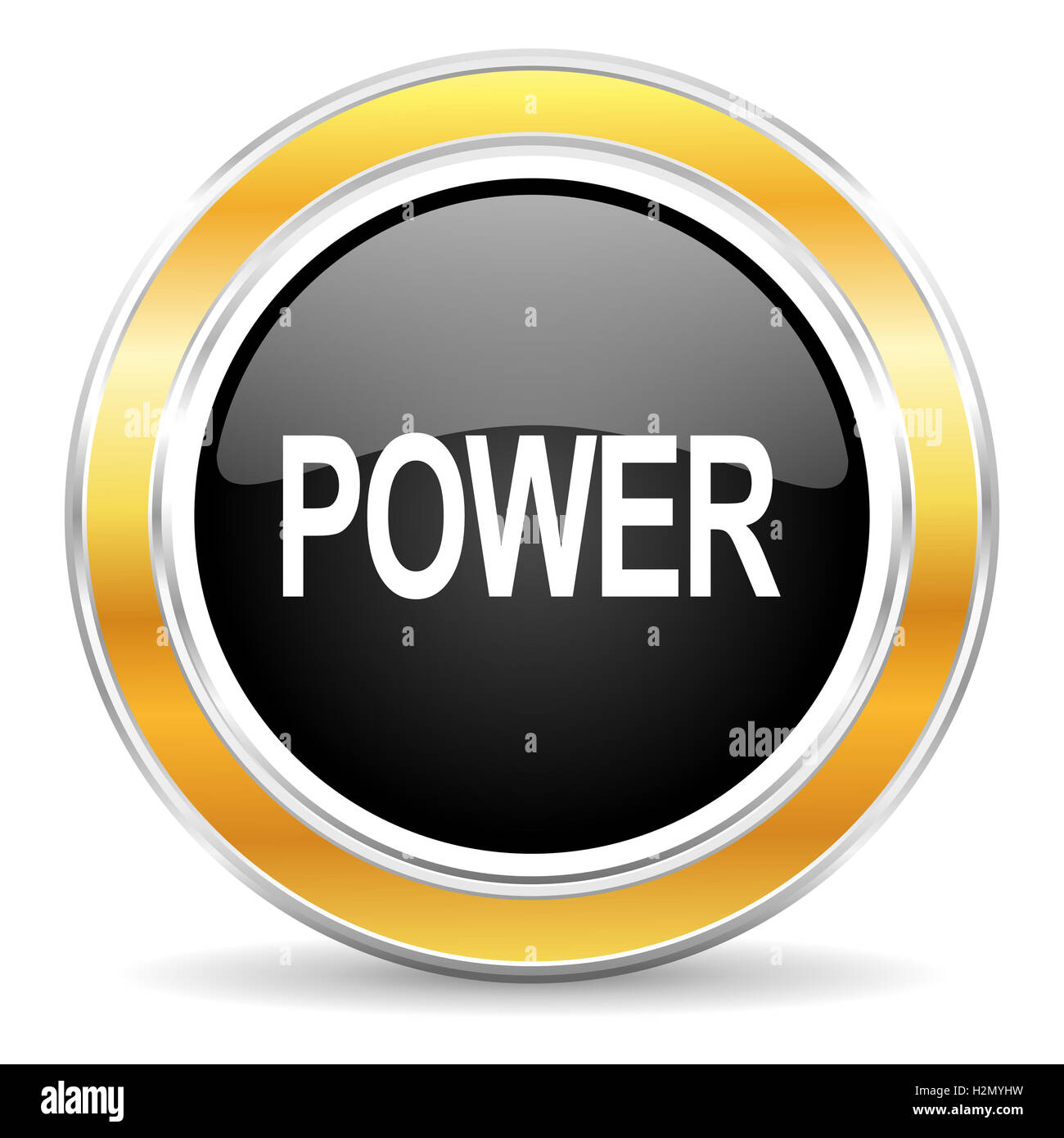 Power icon hi-res stock photography and images - Alamy