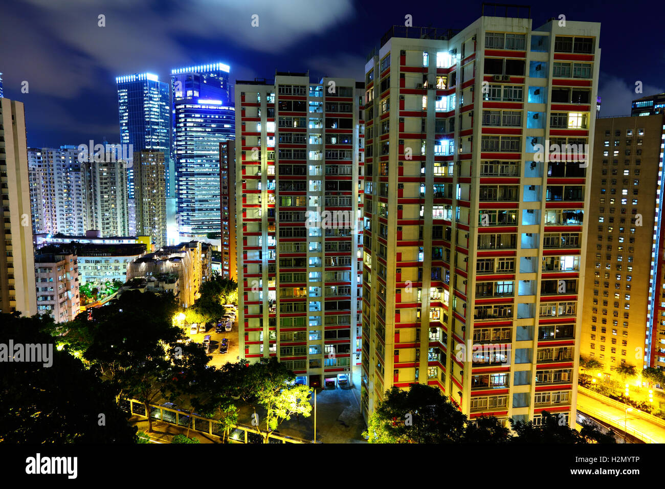 Real estate in Hong Kong Stock Photo - Alamy