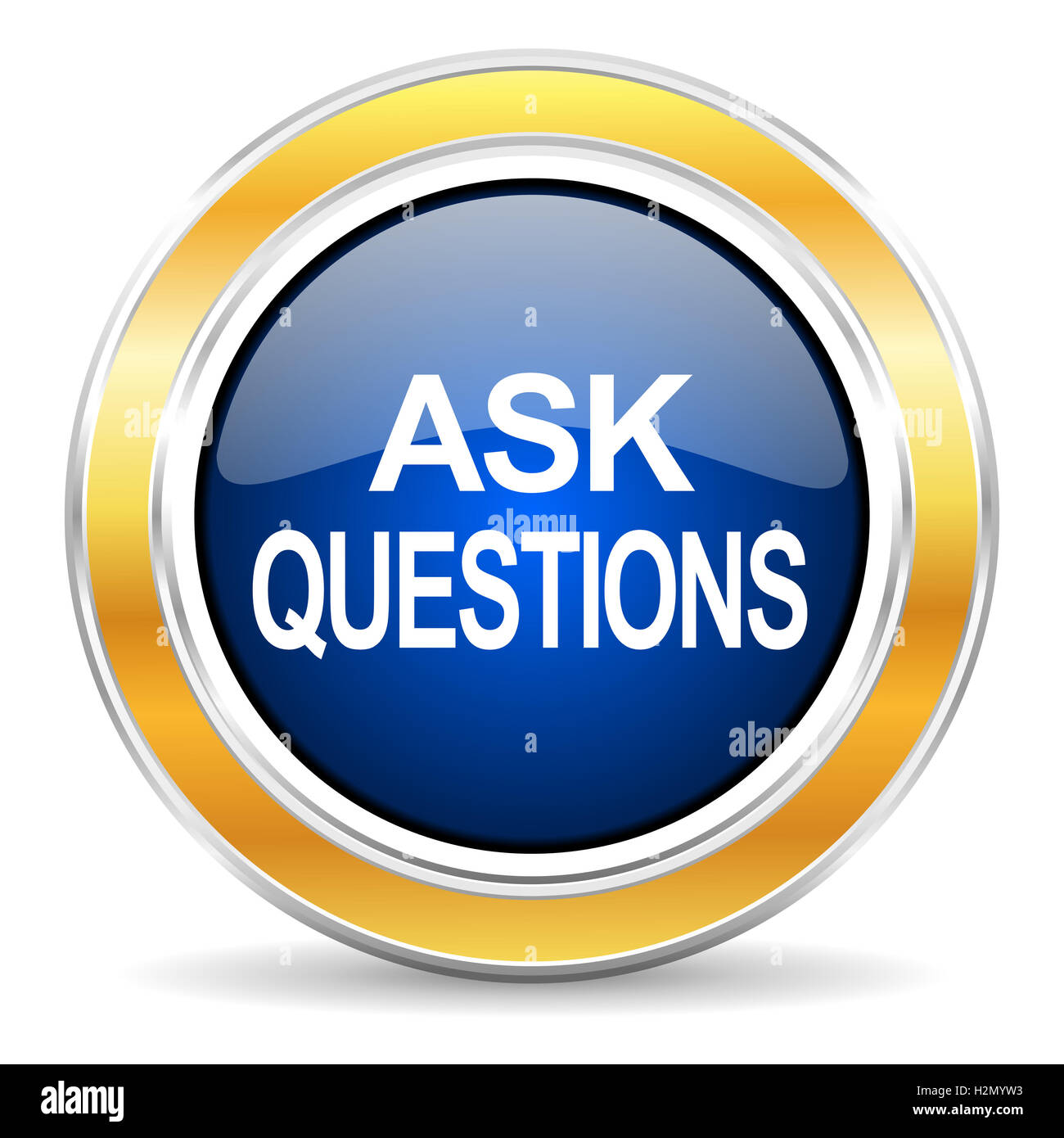 Questions icon hi-res stock photography and images - Alamy