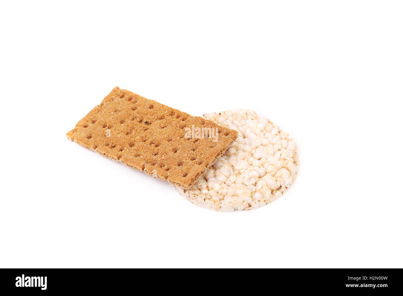 Crispbread and corn cracker Stock Photo - Alamy