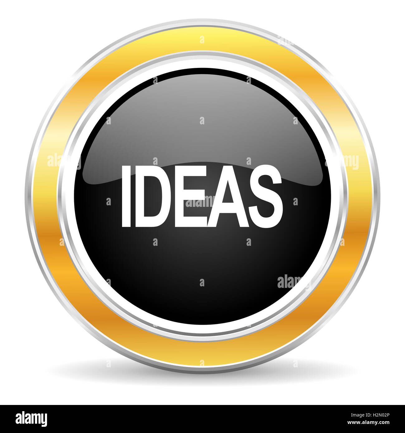 Ideas icon hi-res stock photography and images - Alamy