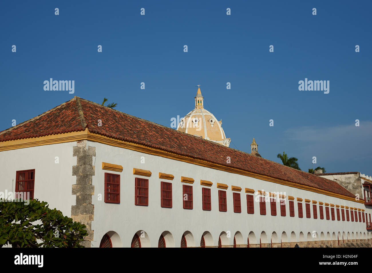 Historic buildings of Cartagena Stock Photo - Alamy