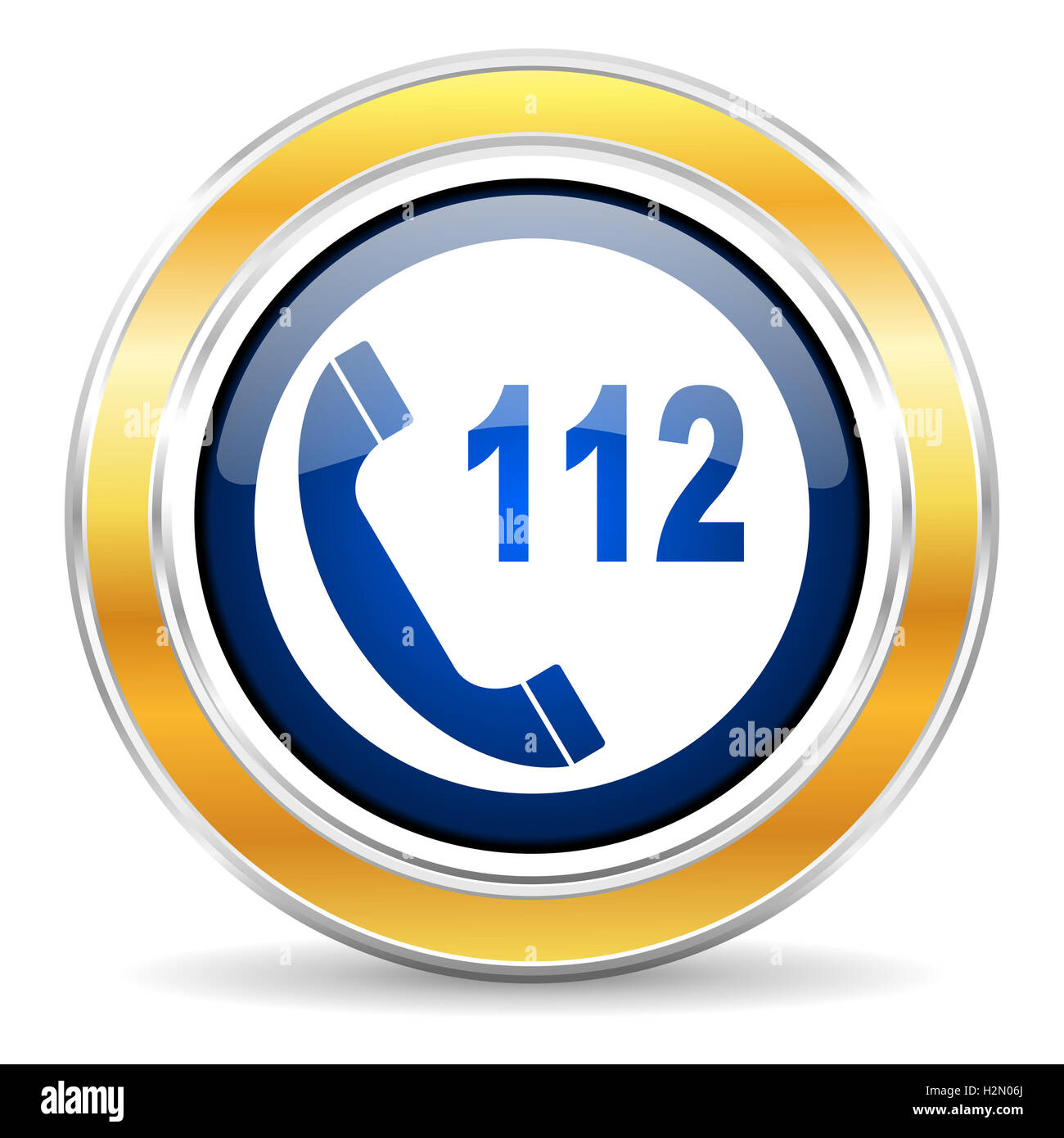 emergency call icon Stock Photo - Alamy