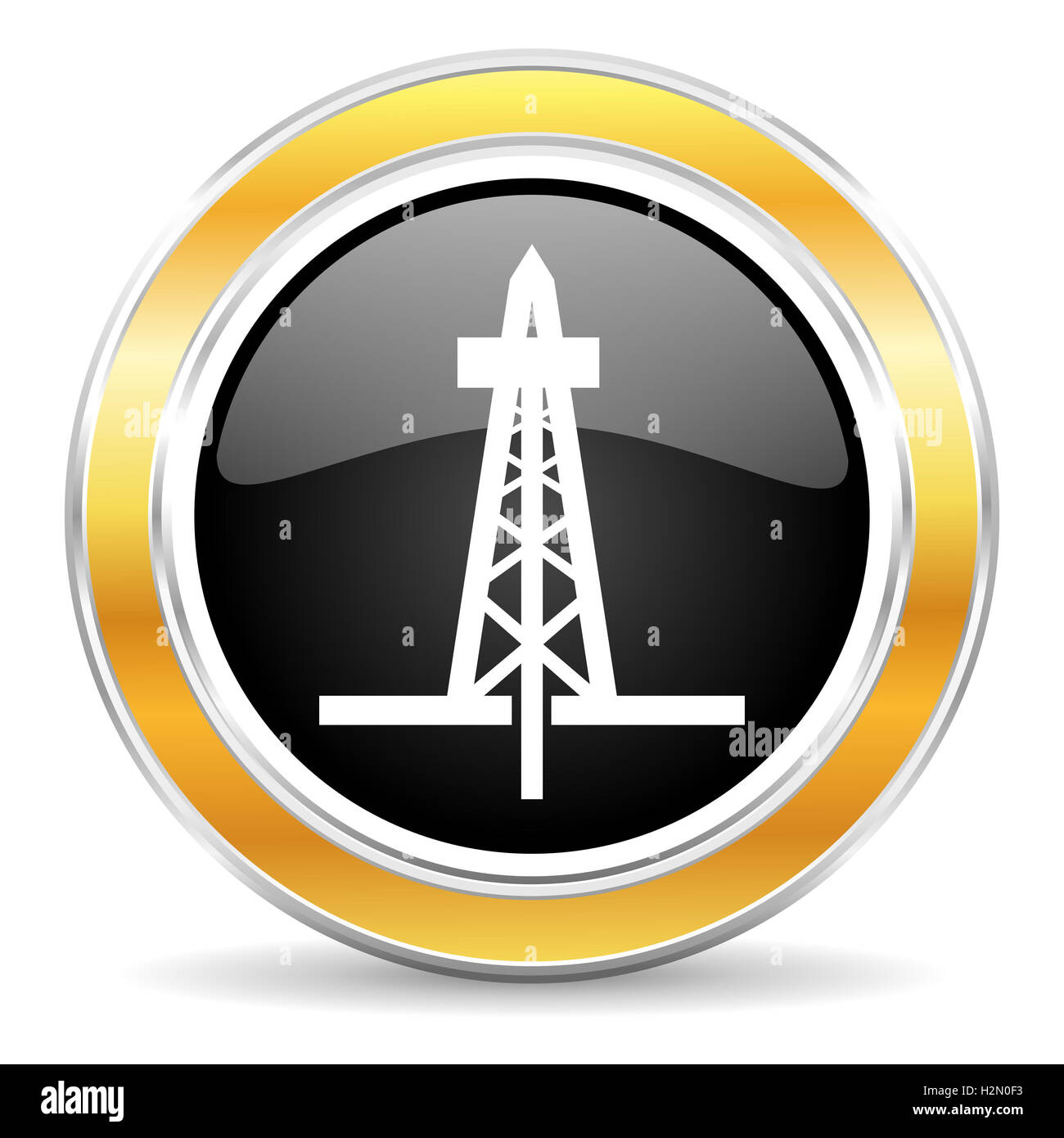 Drilling icon hi-res stock photography and images - Alamy