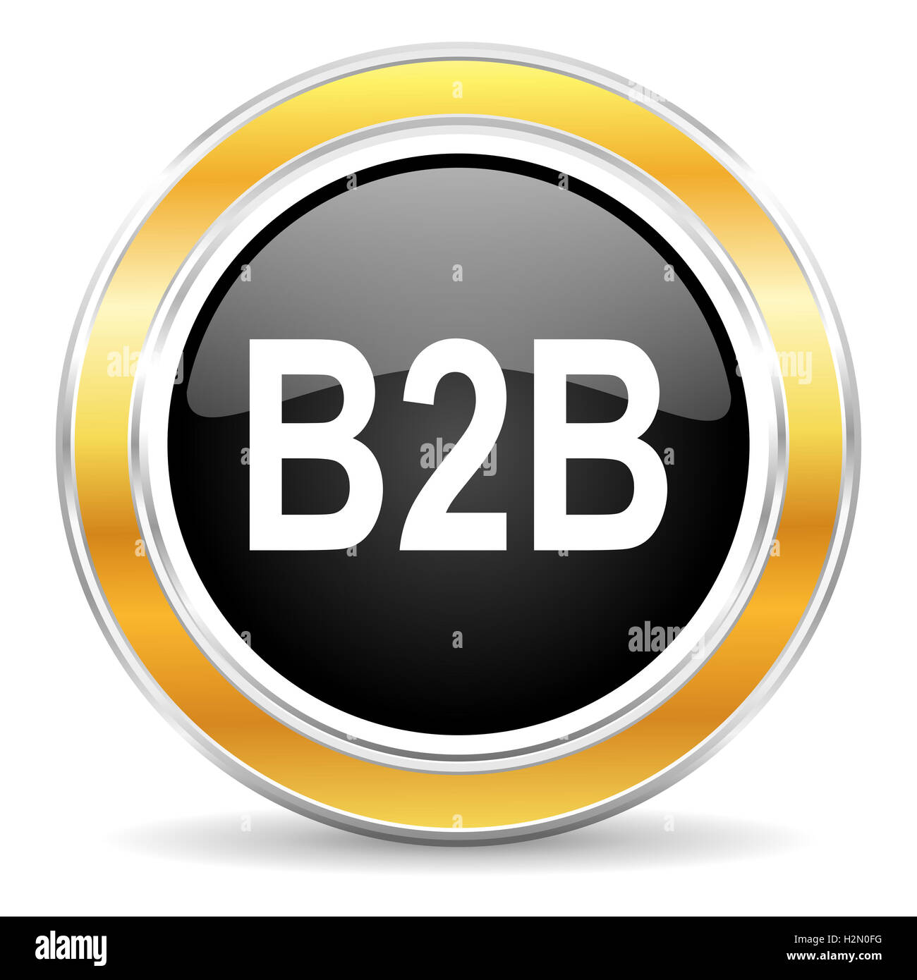B2b icon Cut Out Stock Images & Pictures - Alamy