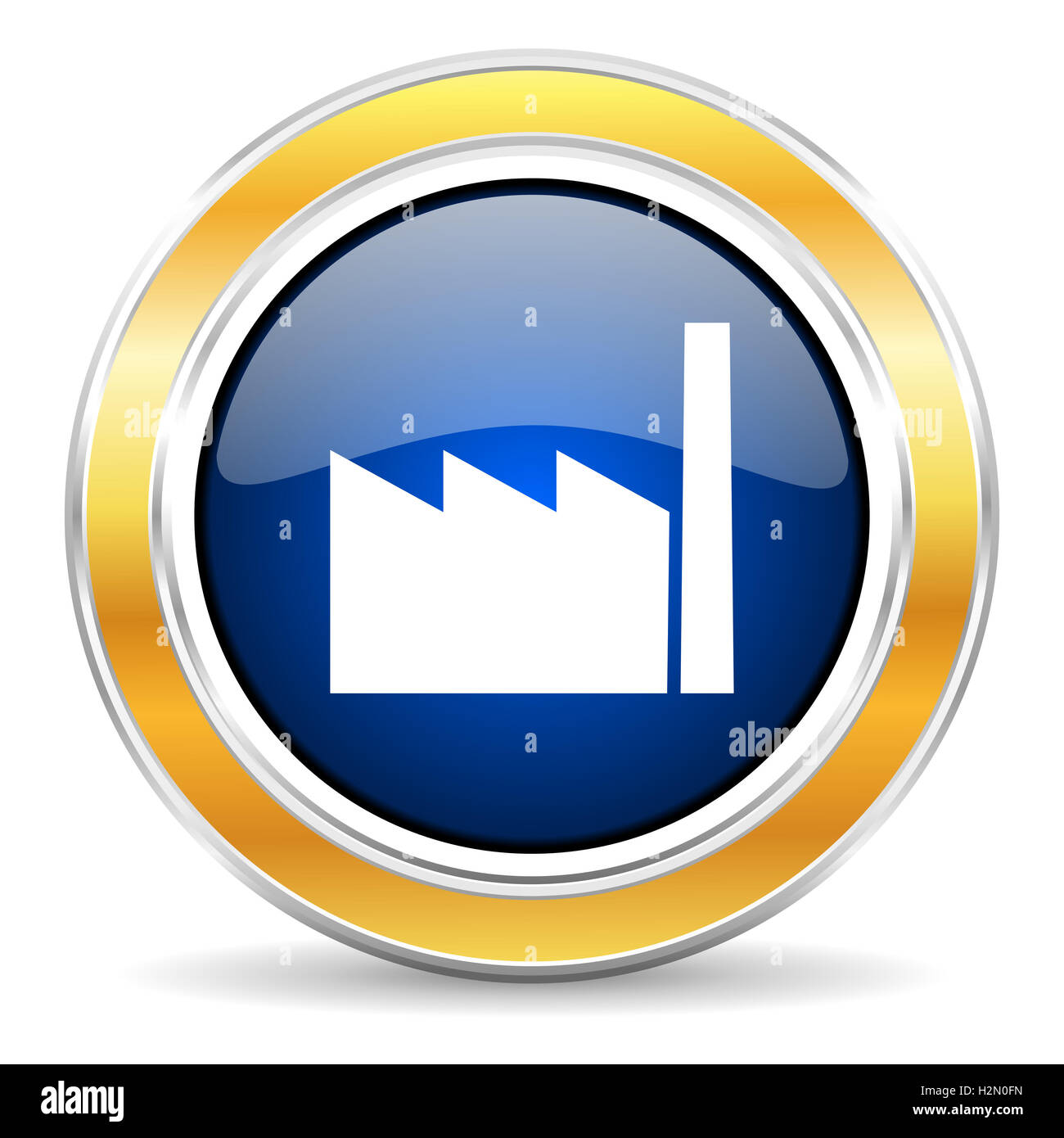 Factory icon hi-res stock photography and images - Alamy