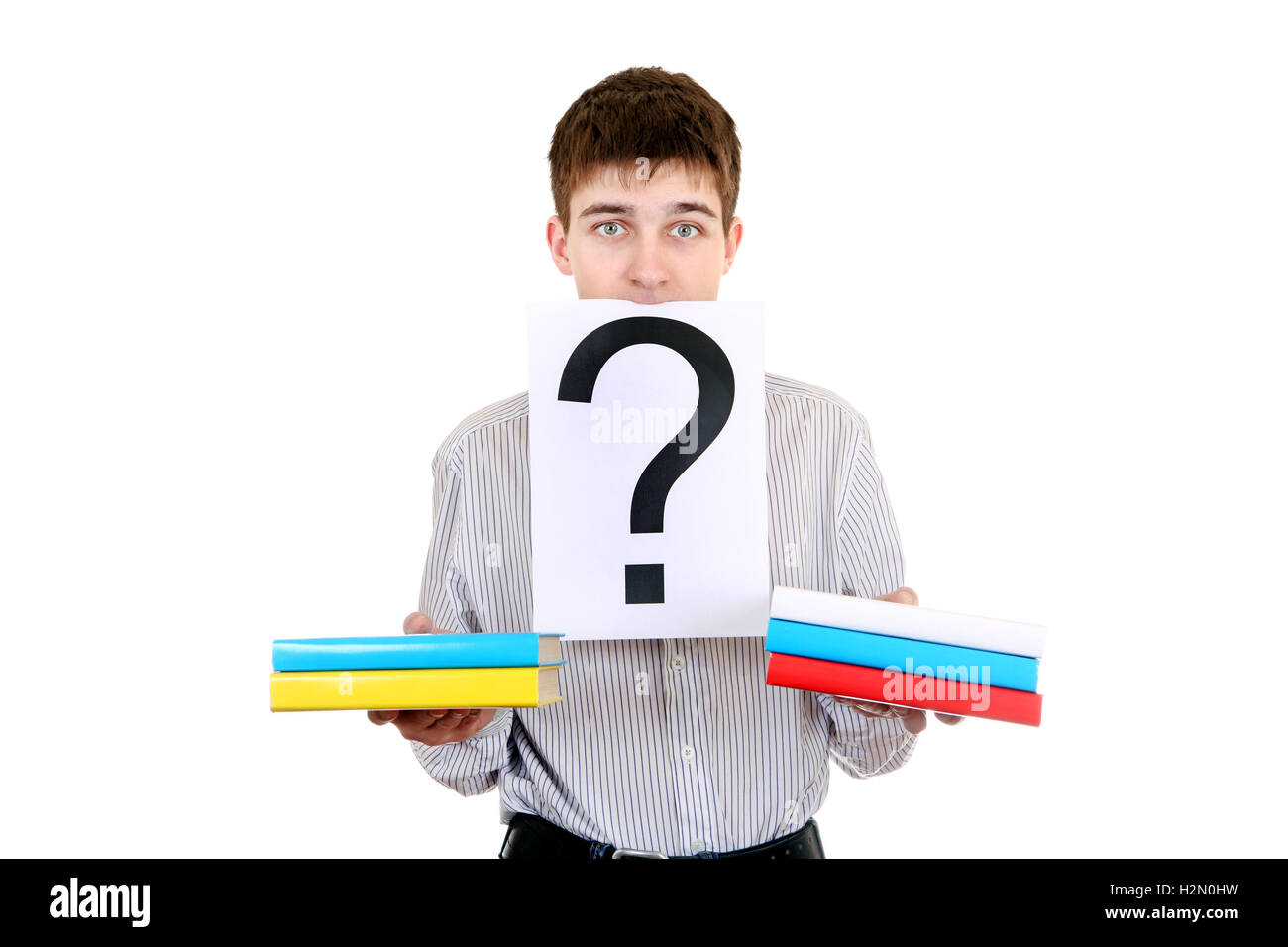 Question mark guy hi-res stock photography and images - Alamy