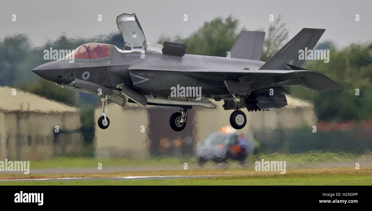 Royal Air Force Lockheed Martin F-35B Lightning at RIAT 2016 Stock ...