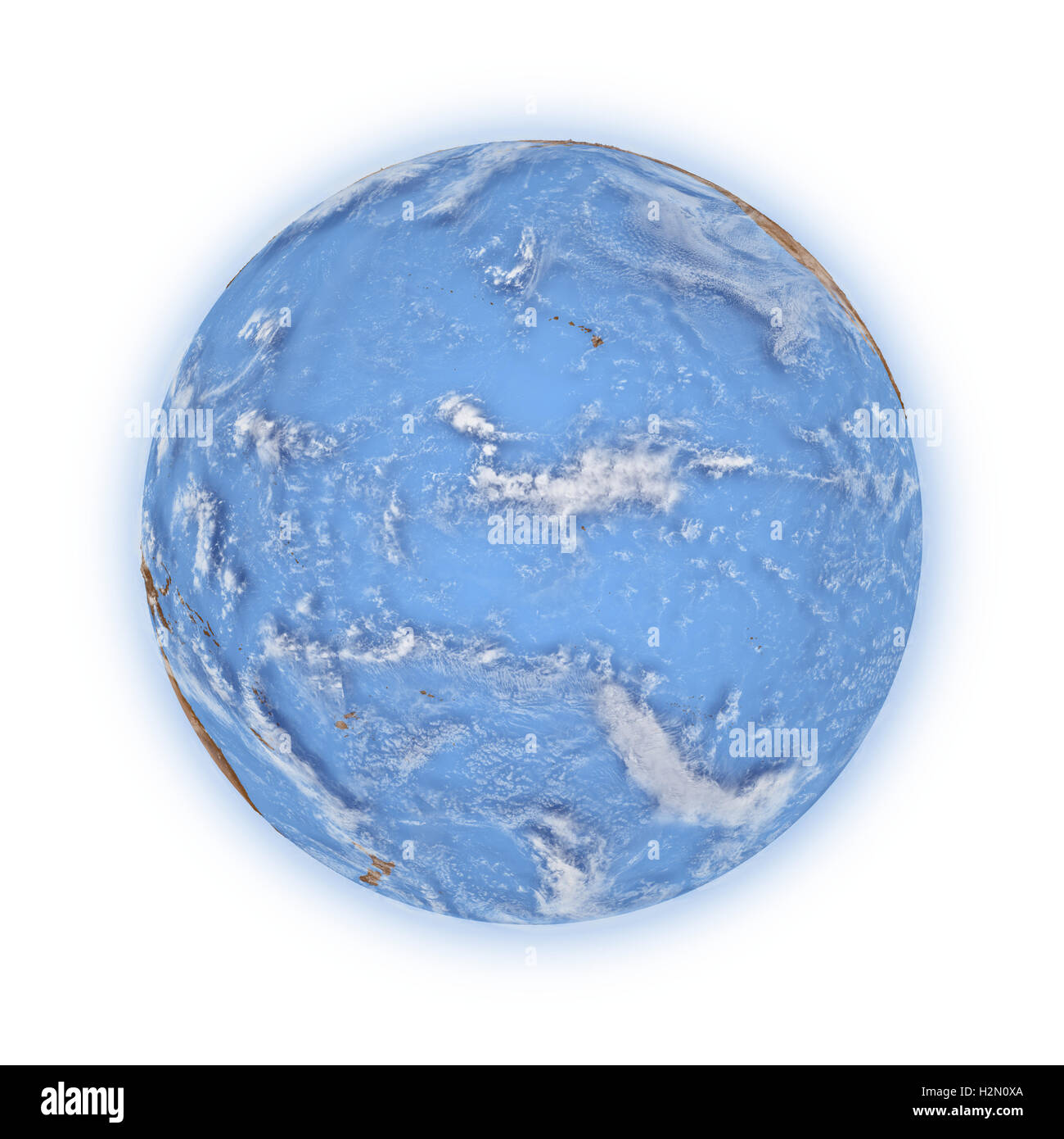 Blue pacific ocean Cut Out Stock Images & Pictures - Alamy