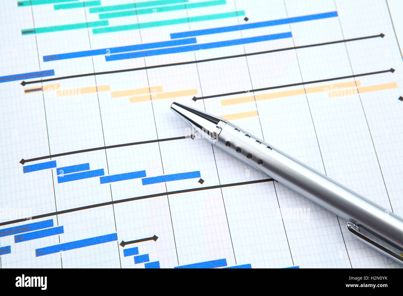 Gantt chart hi-res stock photography and images - Alamy