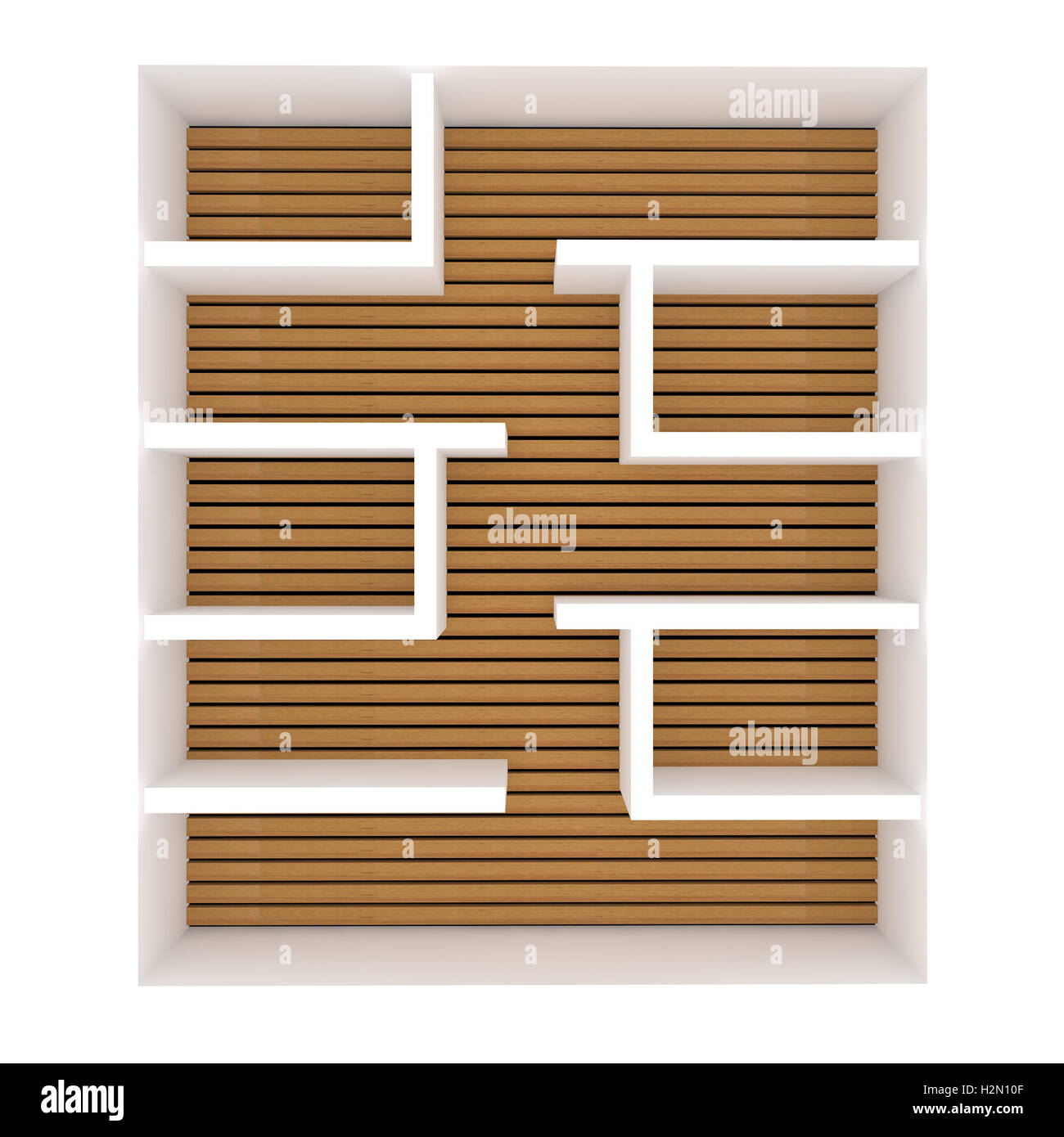 Beautiful white home office Cut Out Stock Images & Pictures - Alamy