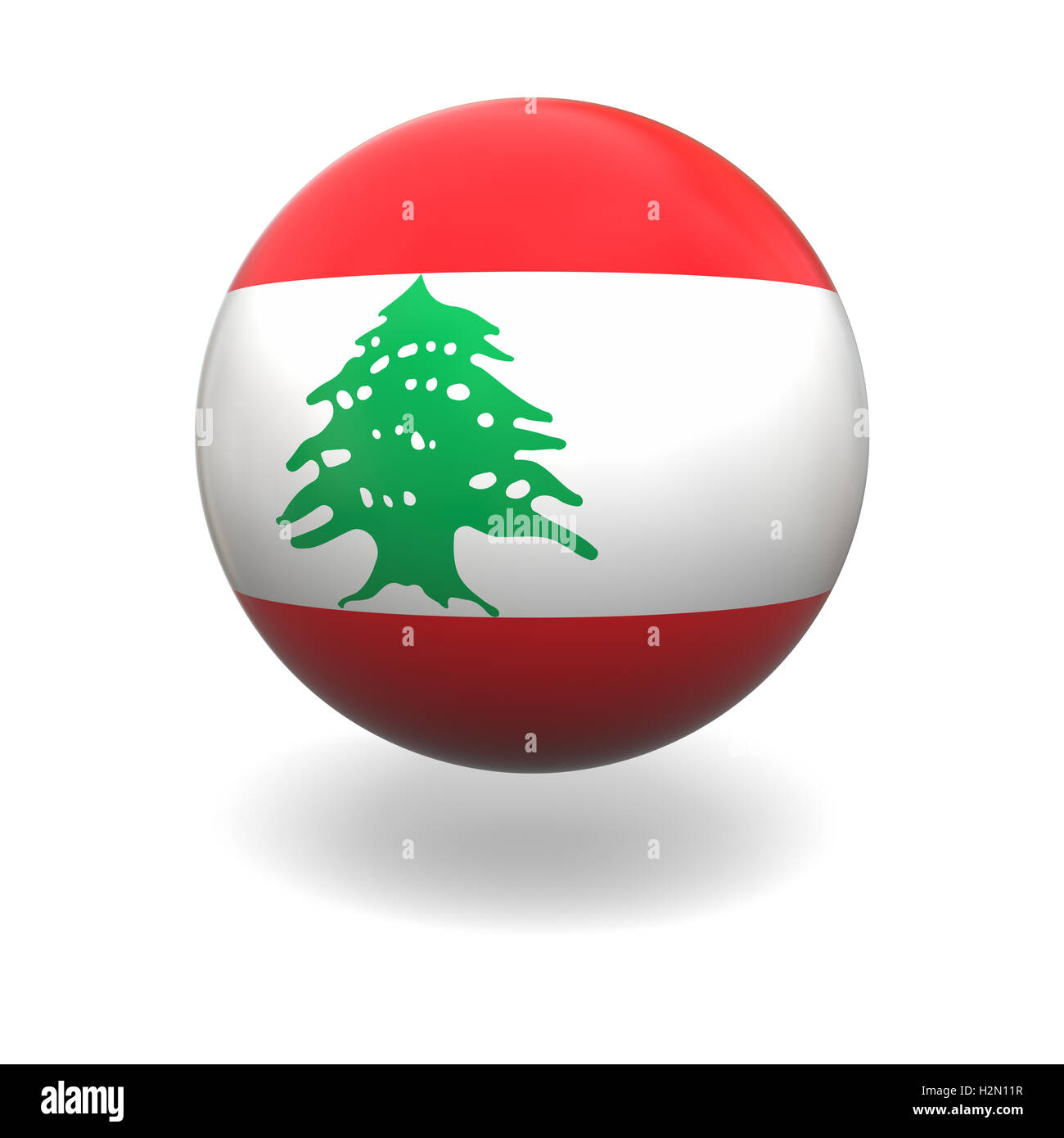 White lebanon flag hi-res stock photography and images - Alamy