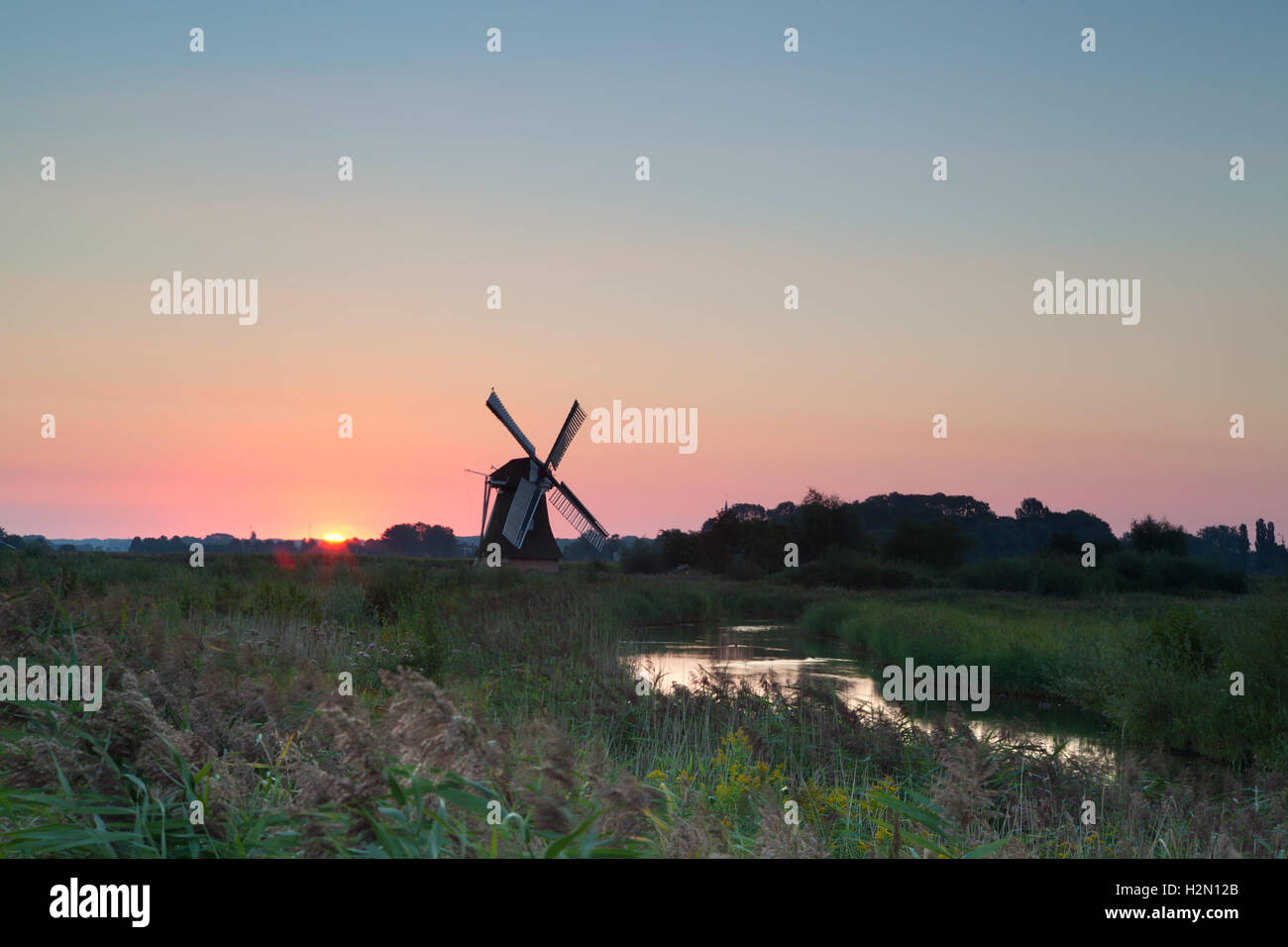 Purple windmill hi-res stock photography and images - Alamy