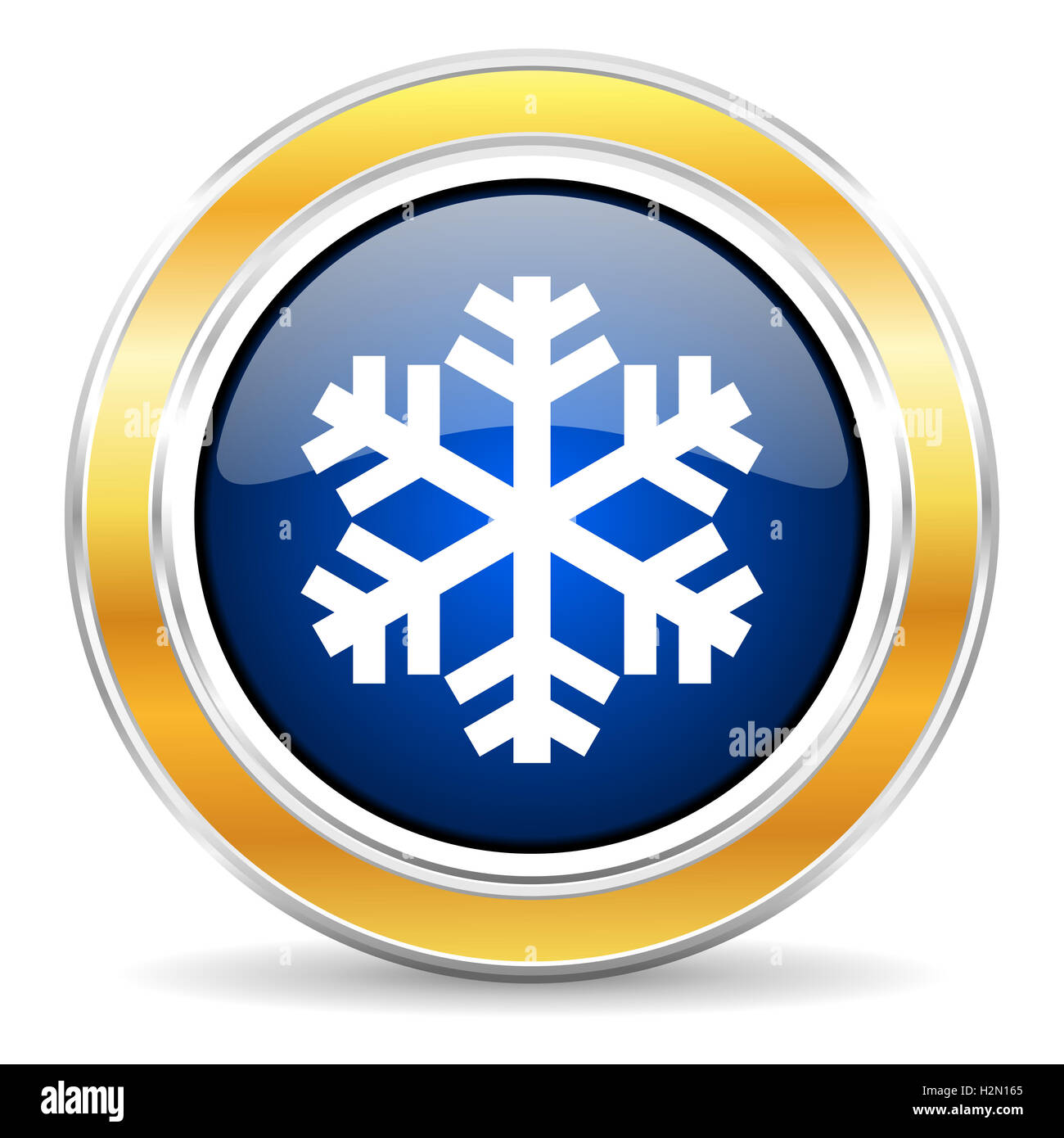 Snow icon hi-res stock photography and images - Alamy
