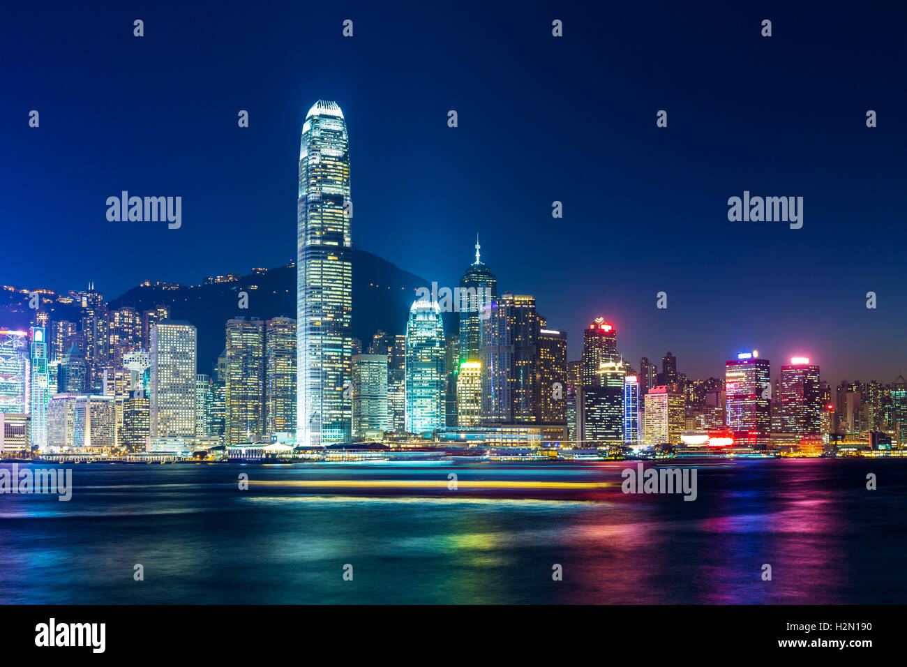 Hong Kong skyline Stock Photo - Alamy
