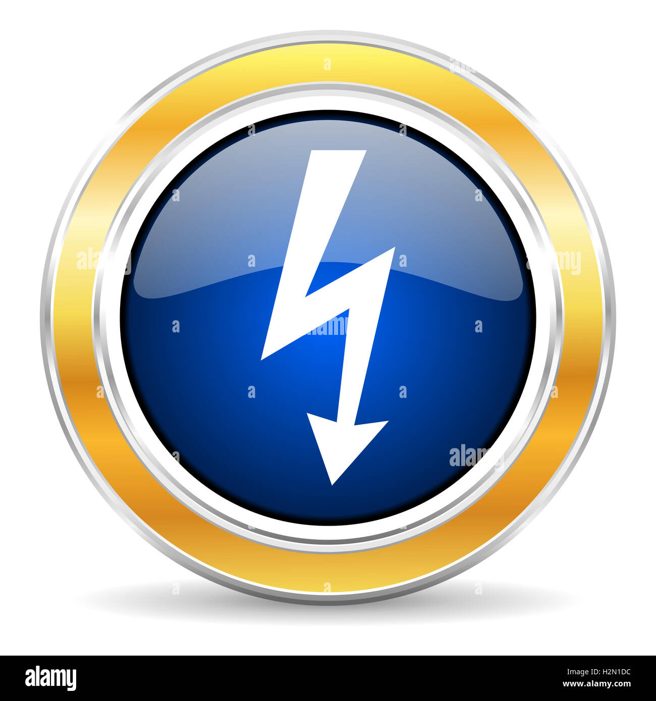 Blue bolt Cut Out Stock Images & Pictures - Alamy