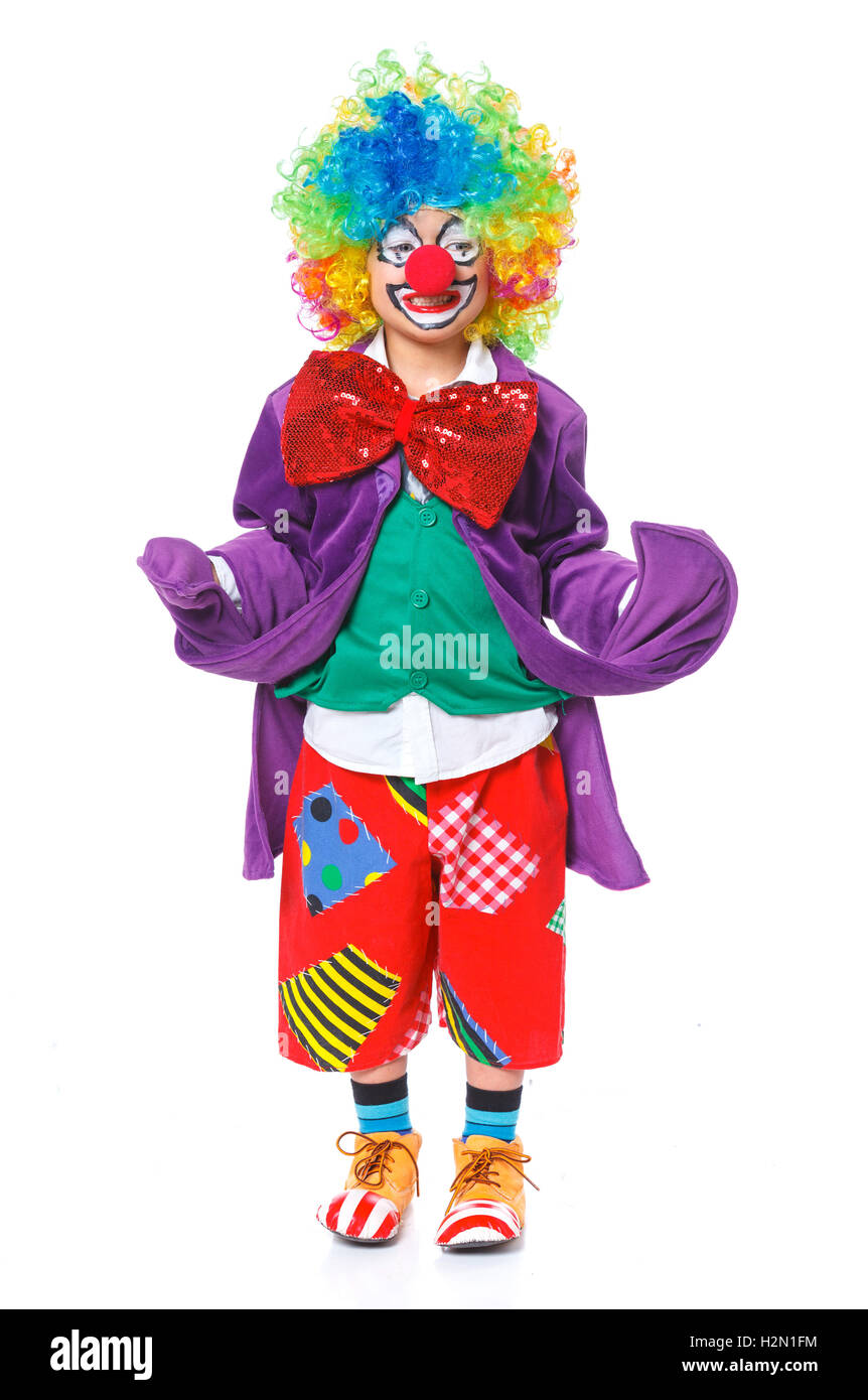 Human clown Cut Out Stock Images & Pictures - Alamy