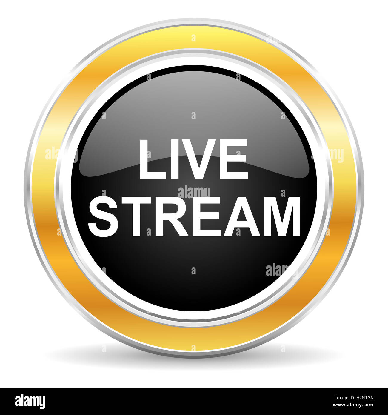 Stream icon hi-res stock photography and images - Alamy