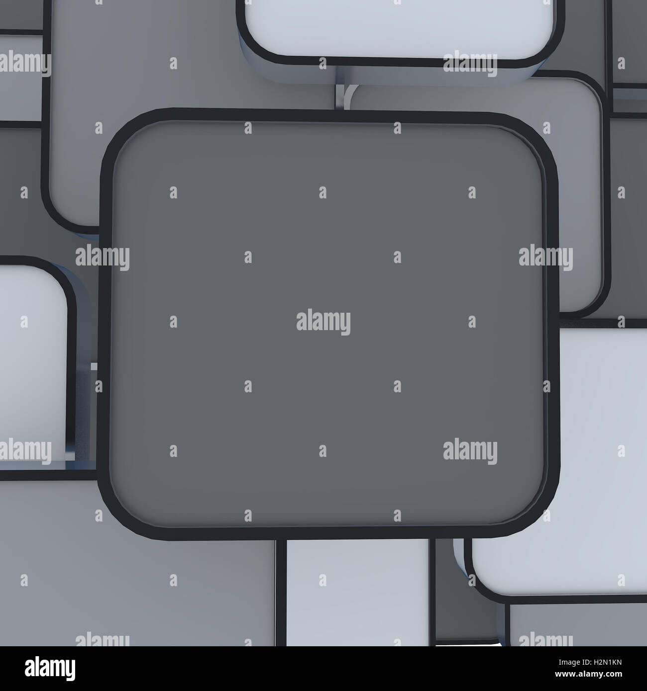 blank abstract gray box Stock Photo - Alamy