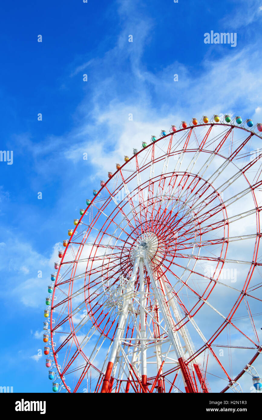 Colorful ferris wheel in the sky hi-res stock photography and images ...