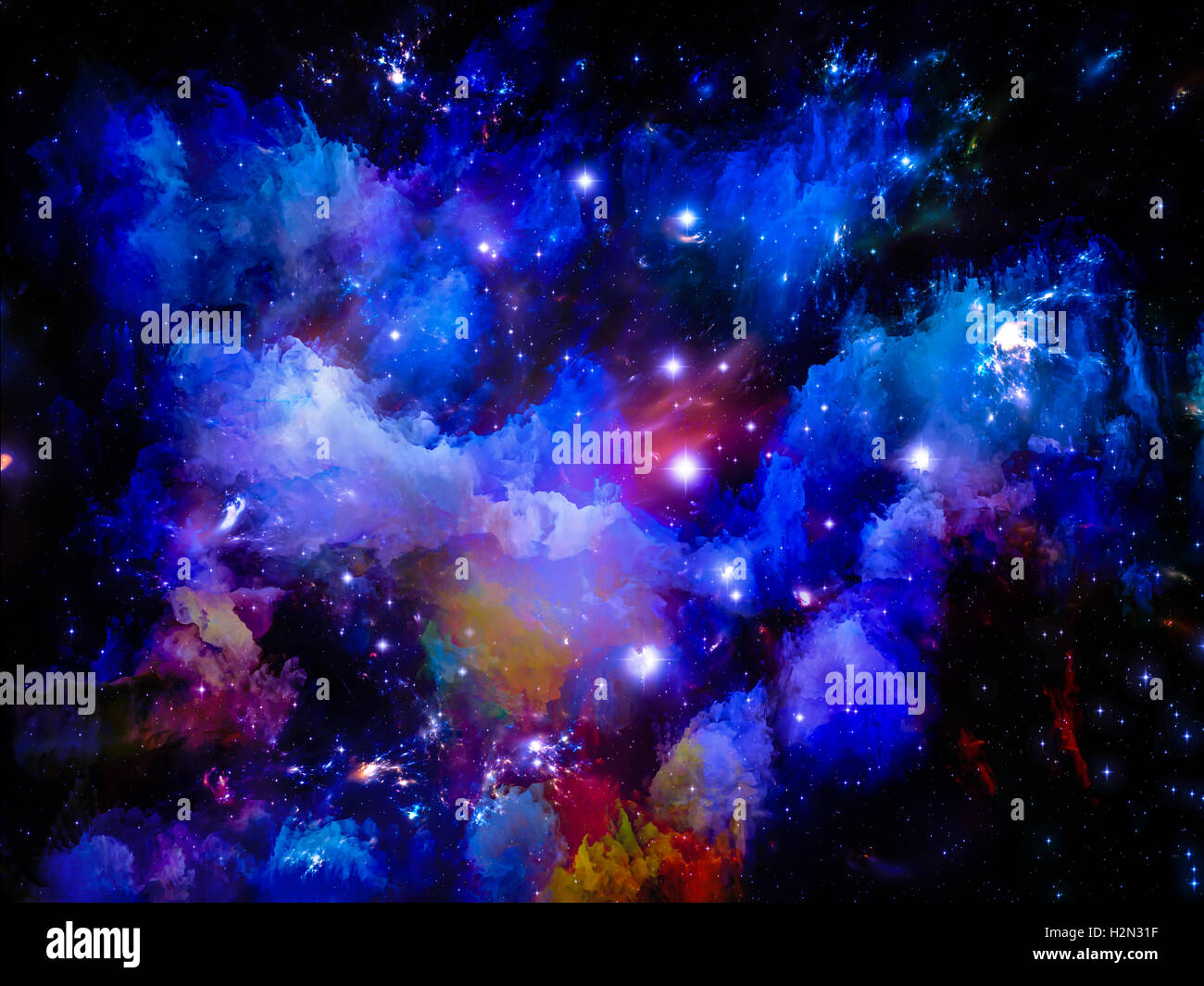 Magic of Space Stock Photo - Alamy