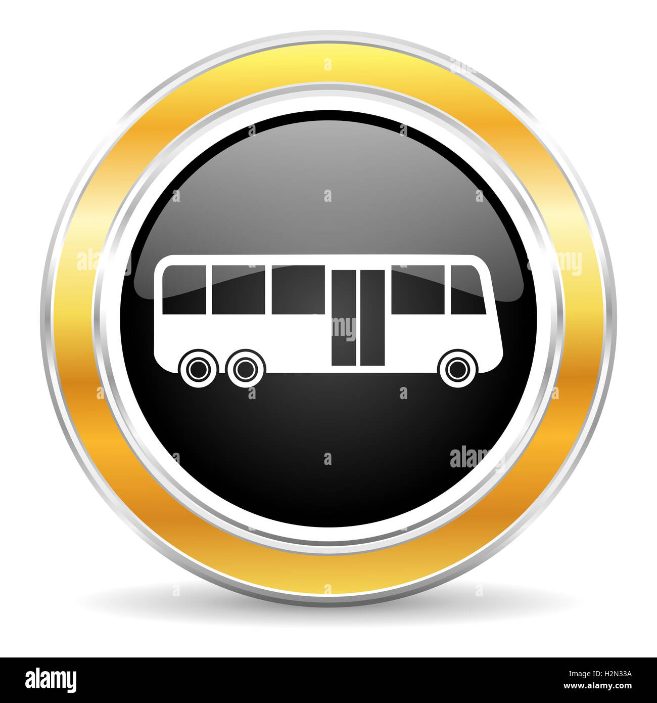 Bus symbol hi-res stock photography and images - Alamy