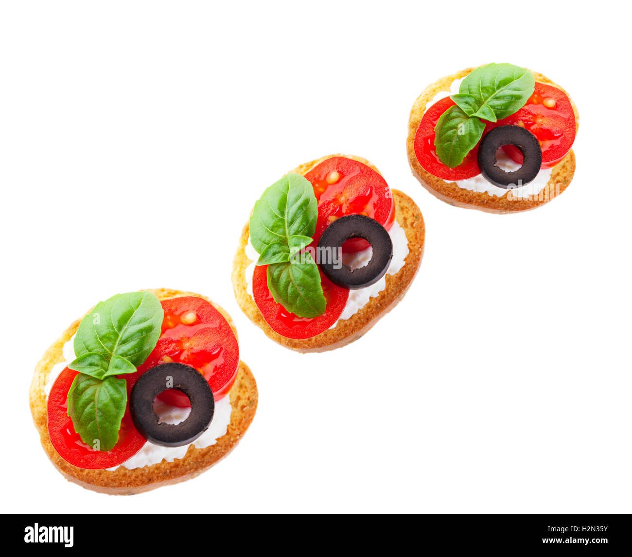 Olive spread canapes hi-res stock photography and images - Alamy