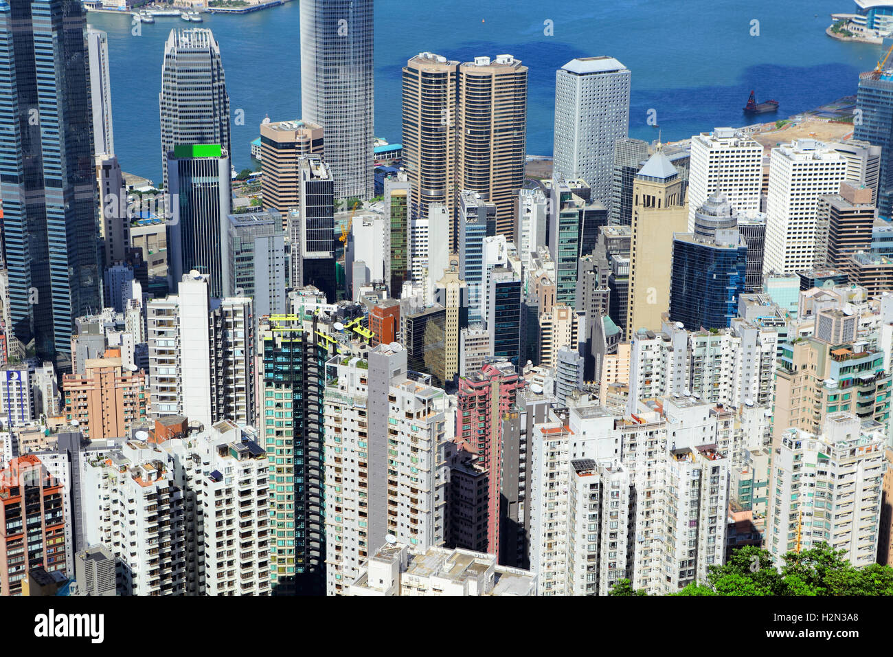Hong Kong building Stock Photo - Alamy