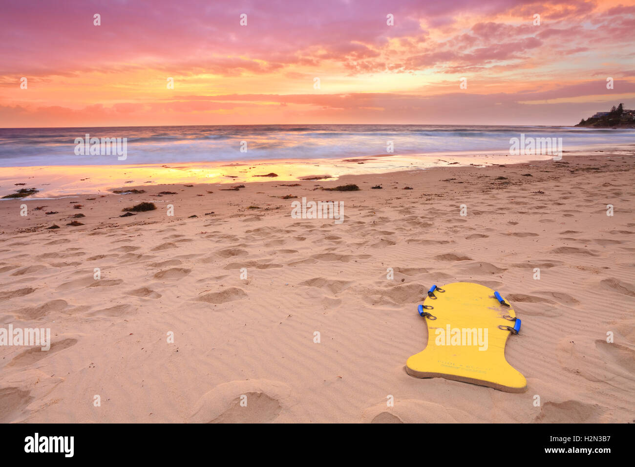 Beautiful summer beach sunrise Australia Stock Photo - Alamy