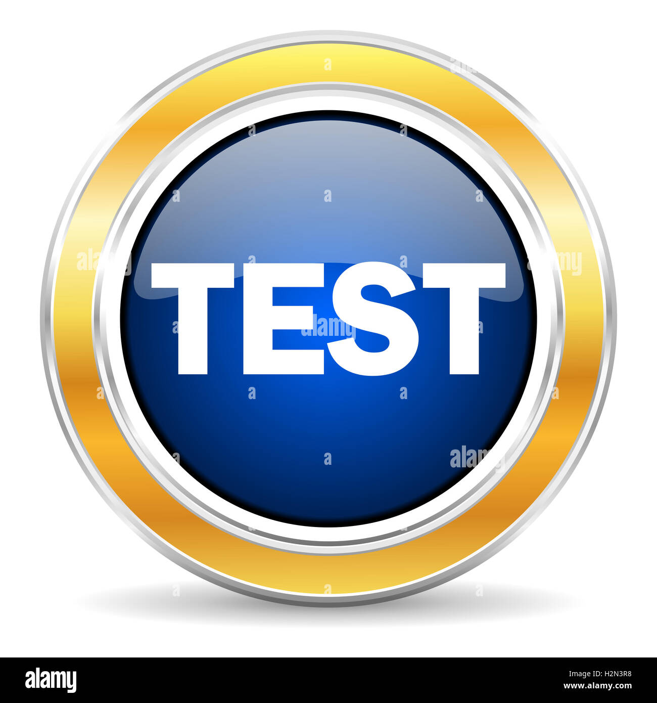 Test icon hi-res stock photography and images - Alamy
